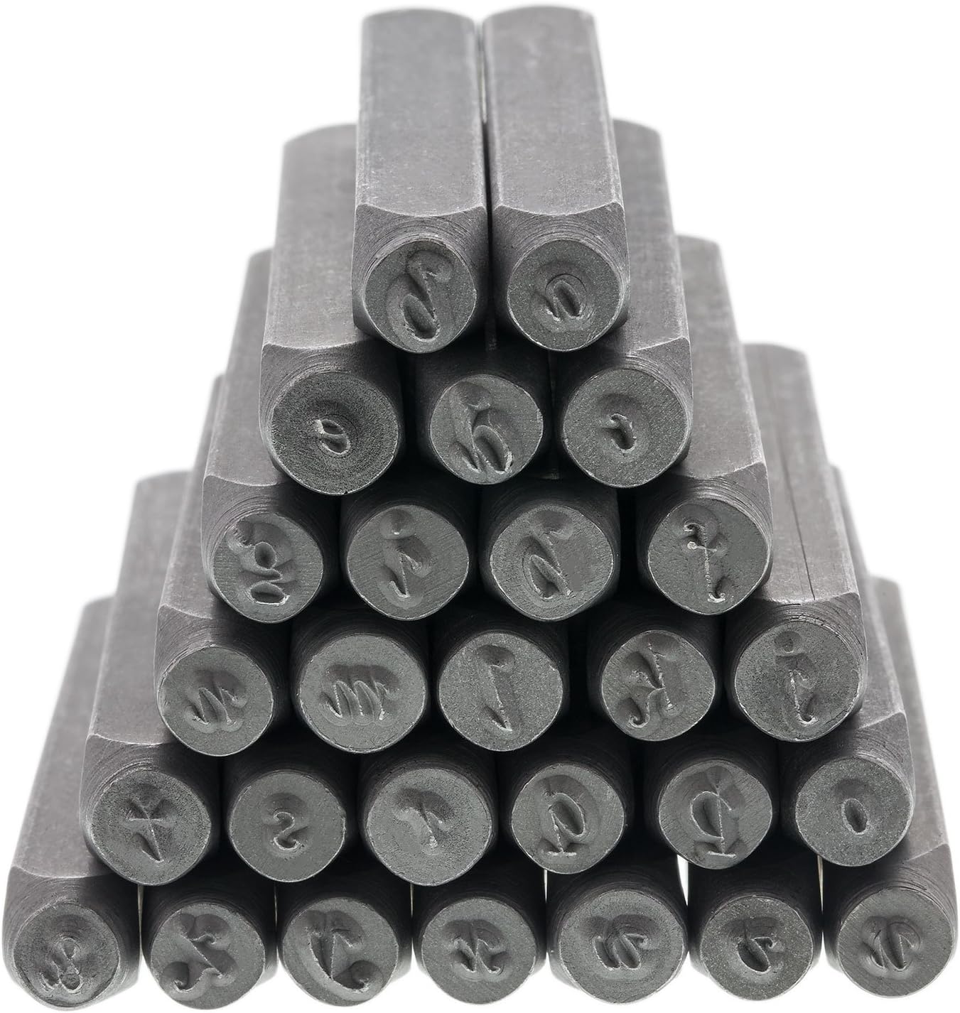 Amazon.com: The Beadsmith Steel Alphabet Stamps - Metal Elements - 27 ...