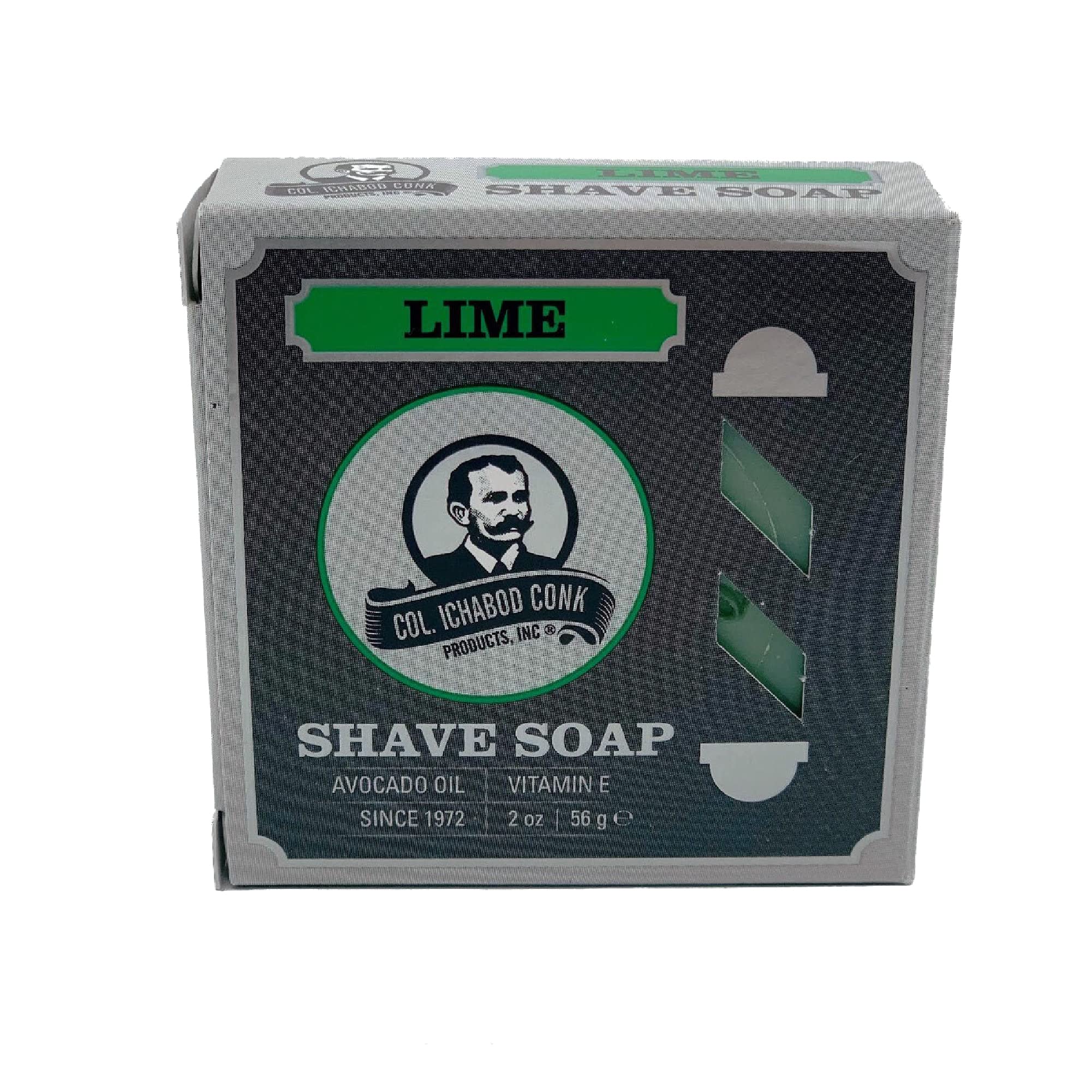 Amazon.com: COL CONK LIME GLYCERINE SHAVE SOAP : Beauty & Personal Care