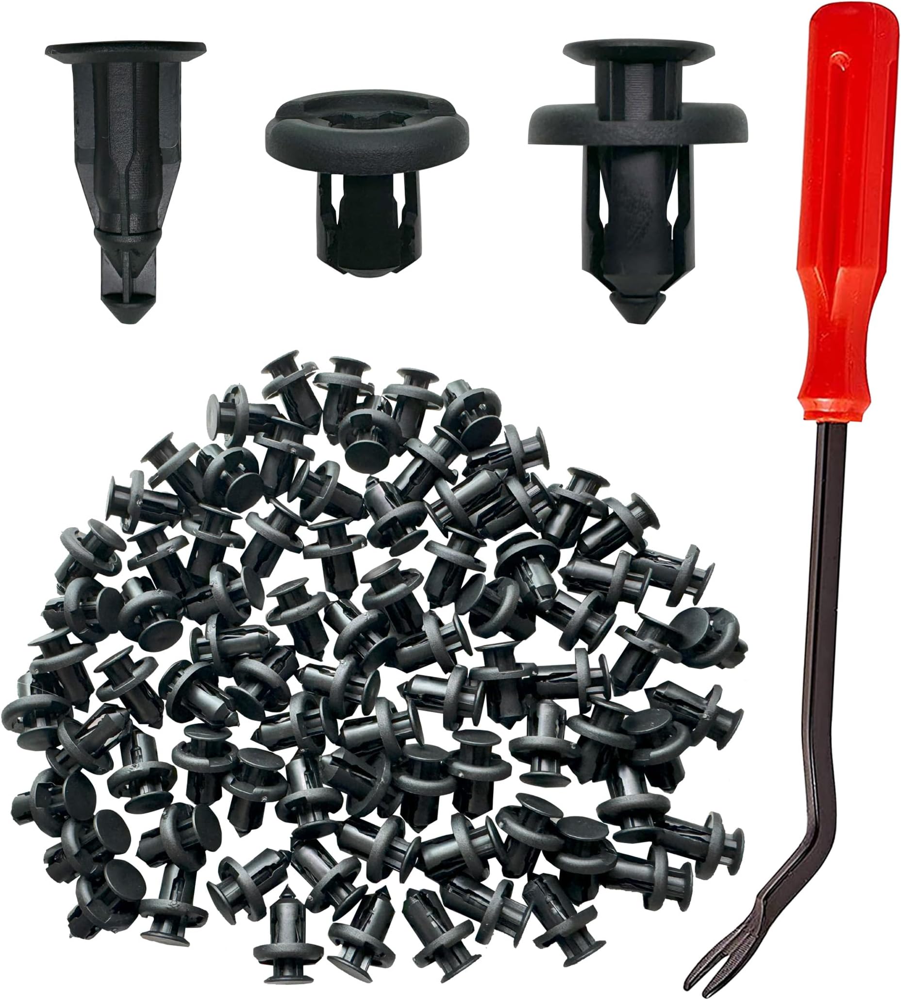 Amazon.com: Mandark 100PCS Car Bumper Retainer Clips, Automotive Front ...