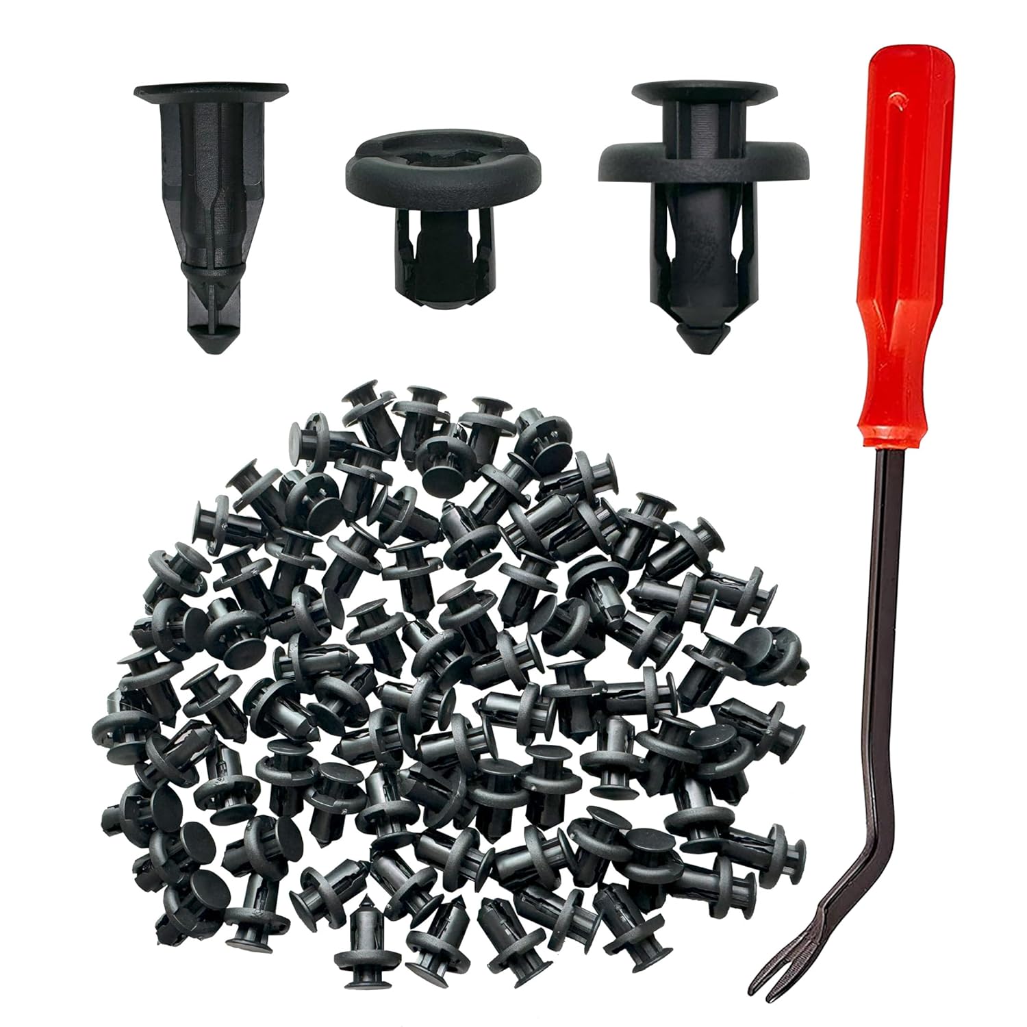 Amazon.com: 100PCS Bumper Clips for Honda - Front Bumper Clips Fit for ...