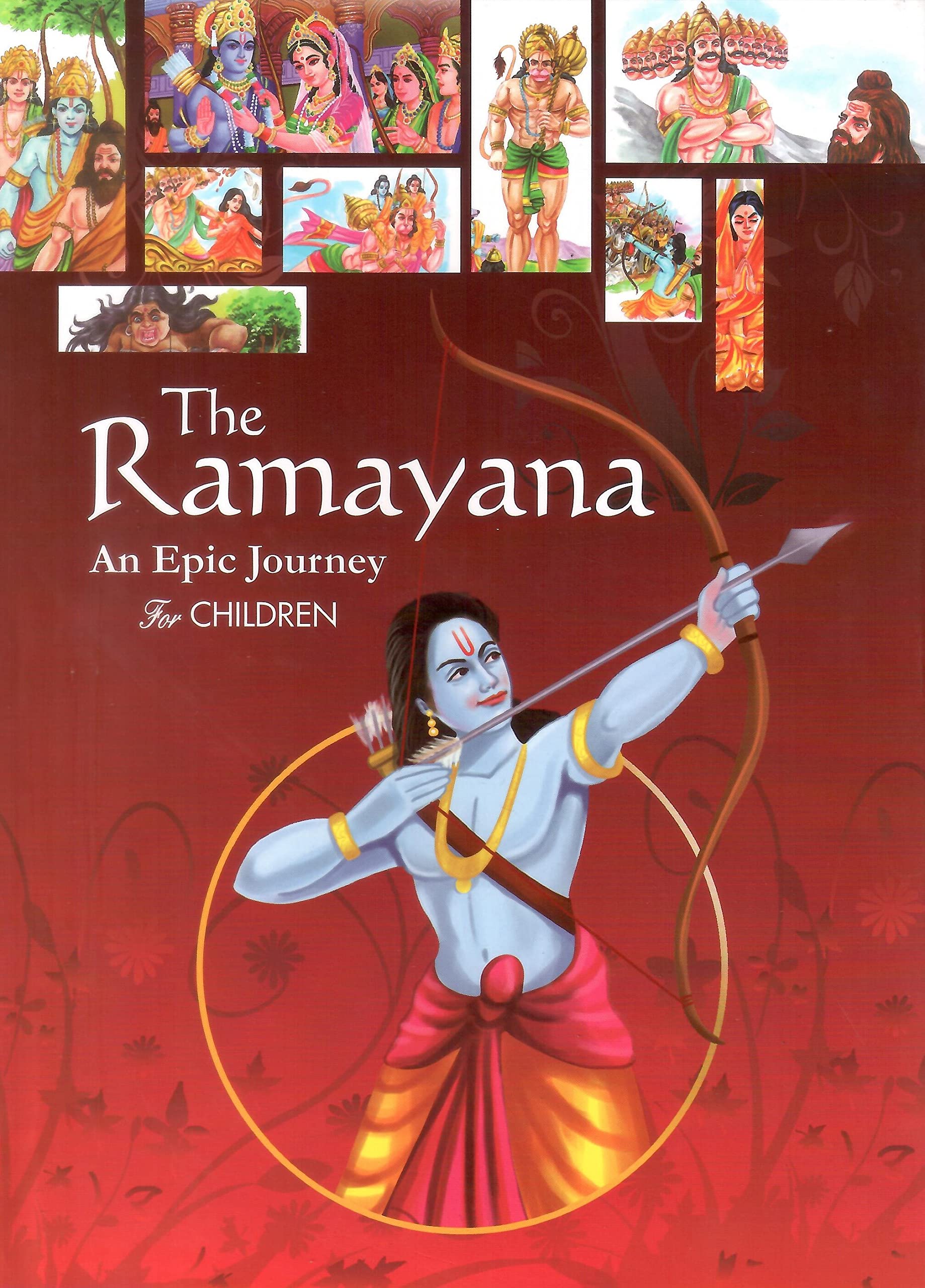 Buy The Ramayana An Epic Journey For Children (MultiColor Book ...