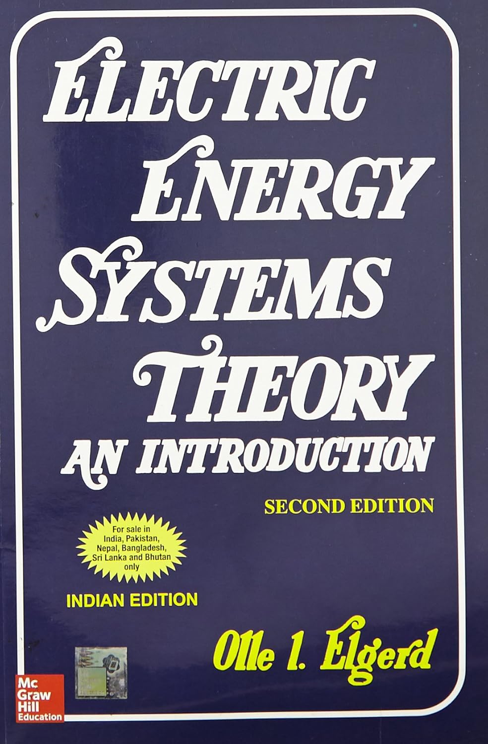 Buy Electric Energy Systems Theory: An Introduction Book Online at Low ...
