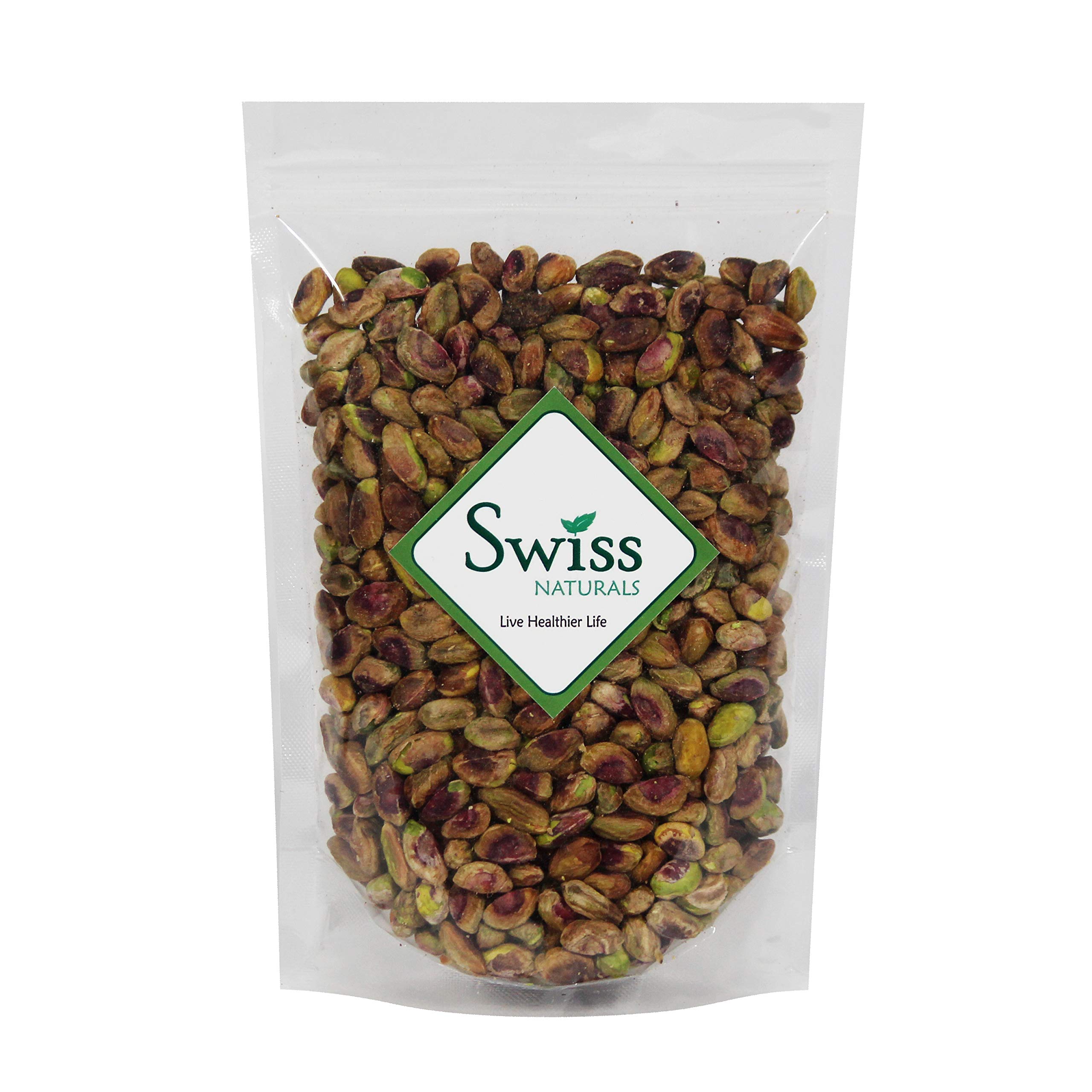Buy Swiss Naturals Unsalted Pistachios/Pista/Pistachio Kernel Without ...