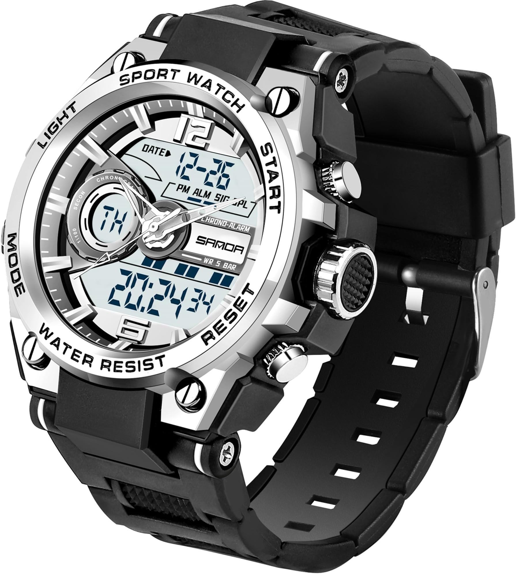 BANGLIN 10 ATM Lumineux Montre étanche de plongée sous-Marine ...