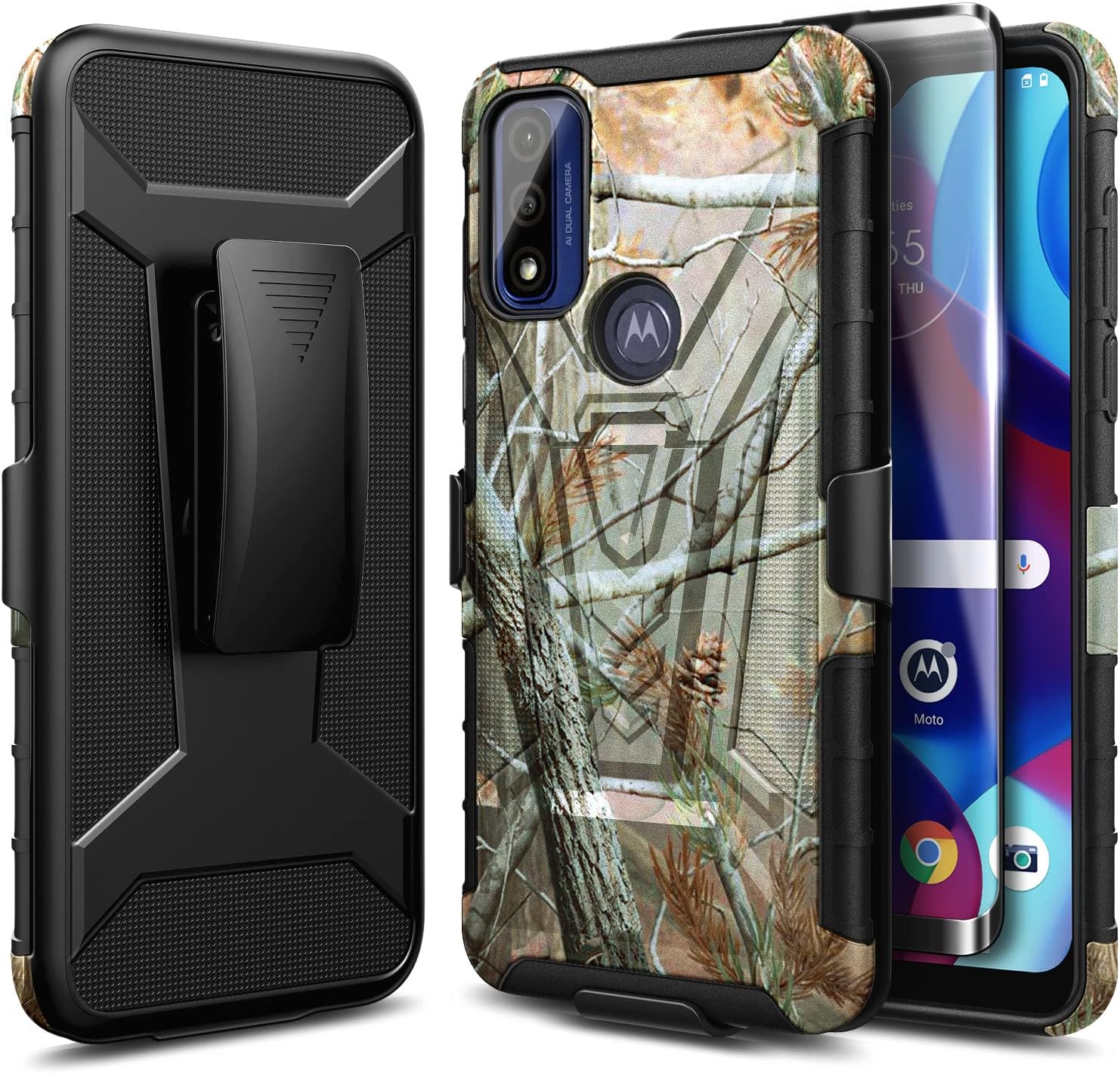 Amazon.com: NZND Compatible with Motorola Moto G Go (AT&T XT2163-7 6.5 ...