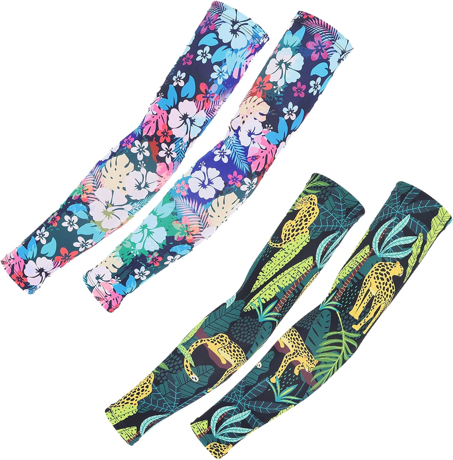 MIXISAV 2 Pairs Gardening Sleeves Arm Protection for Thin Skin, Sun ...