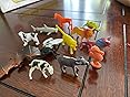 Amazon.com: 82 Piece Animal Toy, Assorted Mini Dinosaur Insect Ocean ...