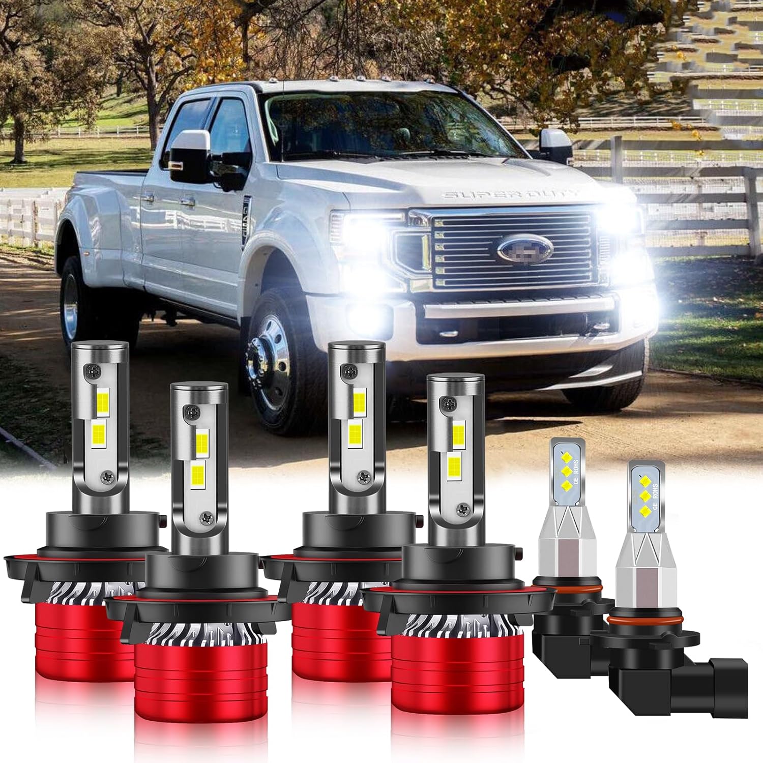 Amazon.com: HMCYCI Fit For 2005-2019 Ford F250 F350 F450 Super Duty ...