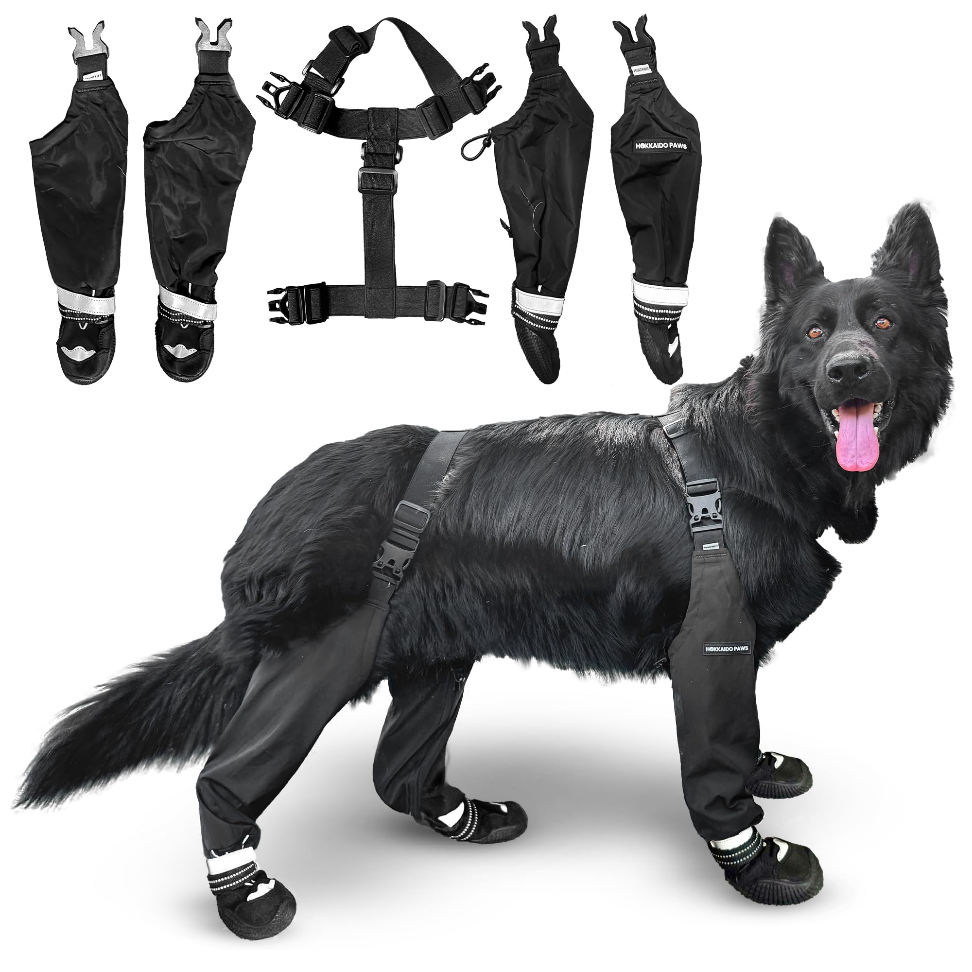 9 Best Suspender Boots For Dogs | All-Weather Paw & Leg Guards