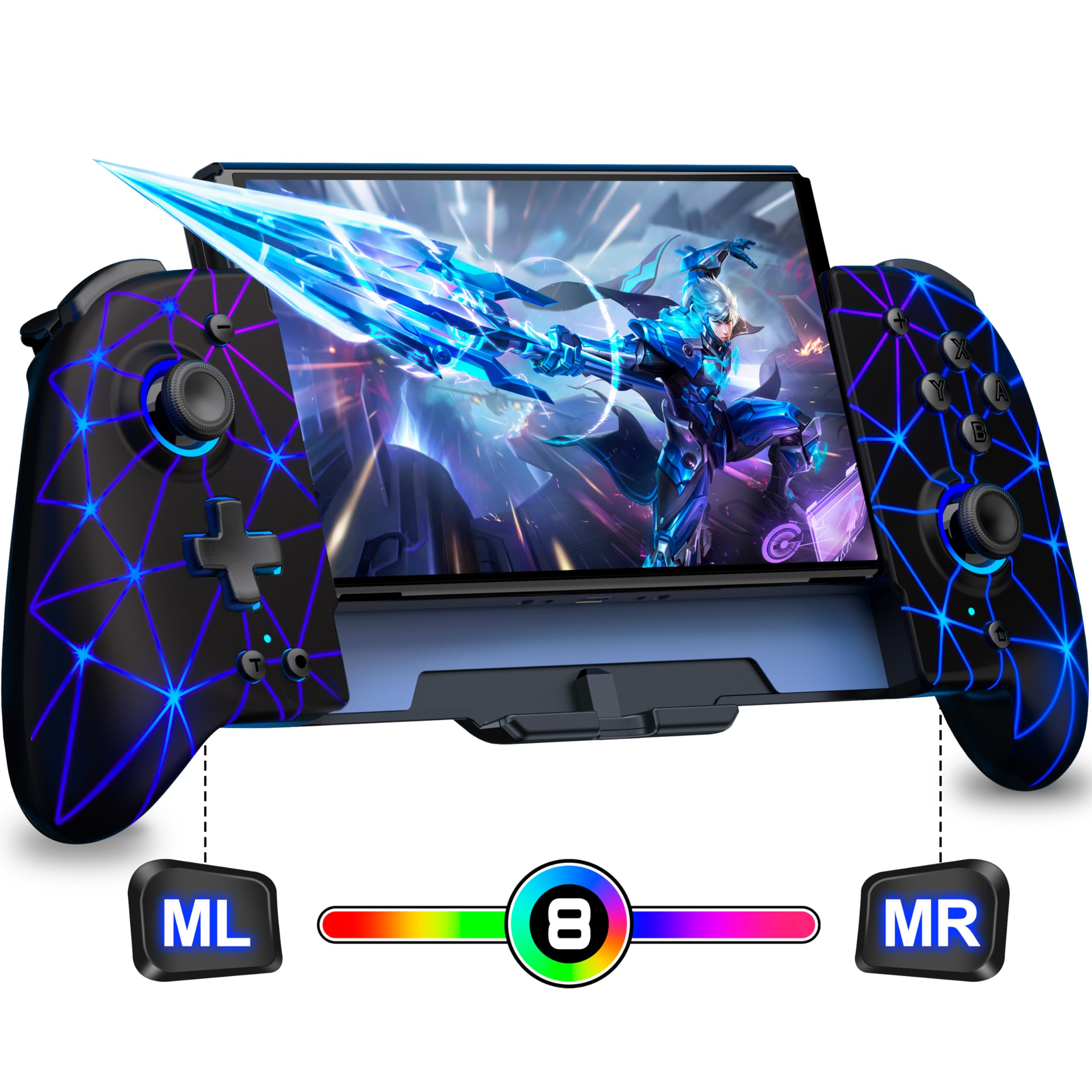 Amazon.com: NealGamefy Switch Controllers,Wireless Switch Pro ...