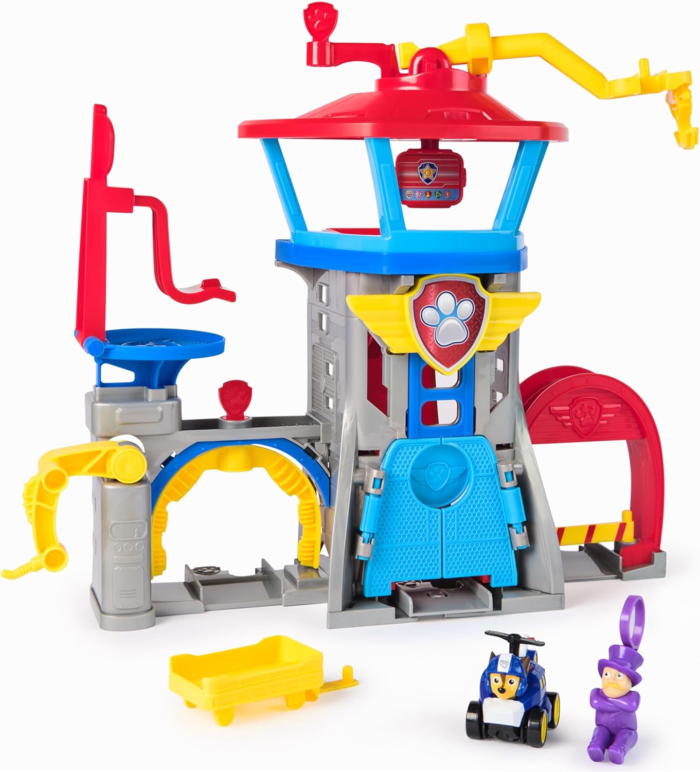 PAW Patrol: Air Rescue, Pup Squad Adventure Bay Airport Playset, with ...