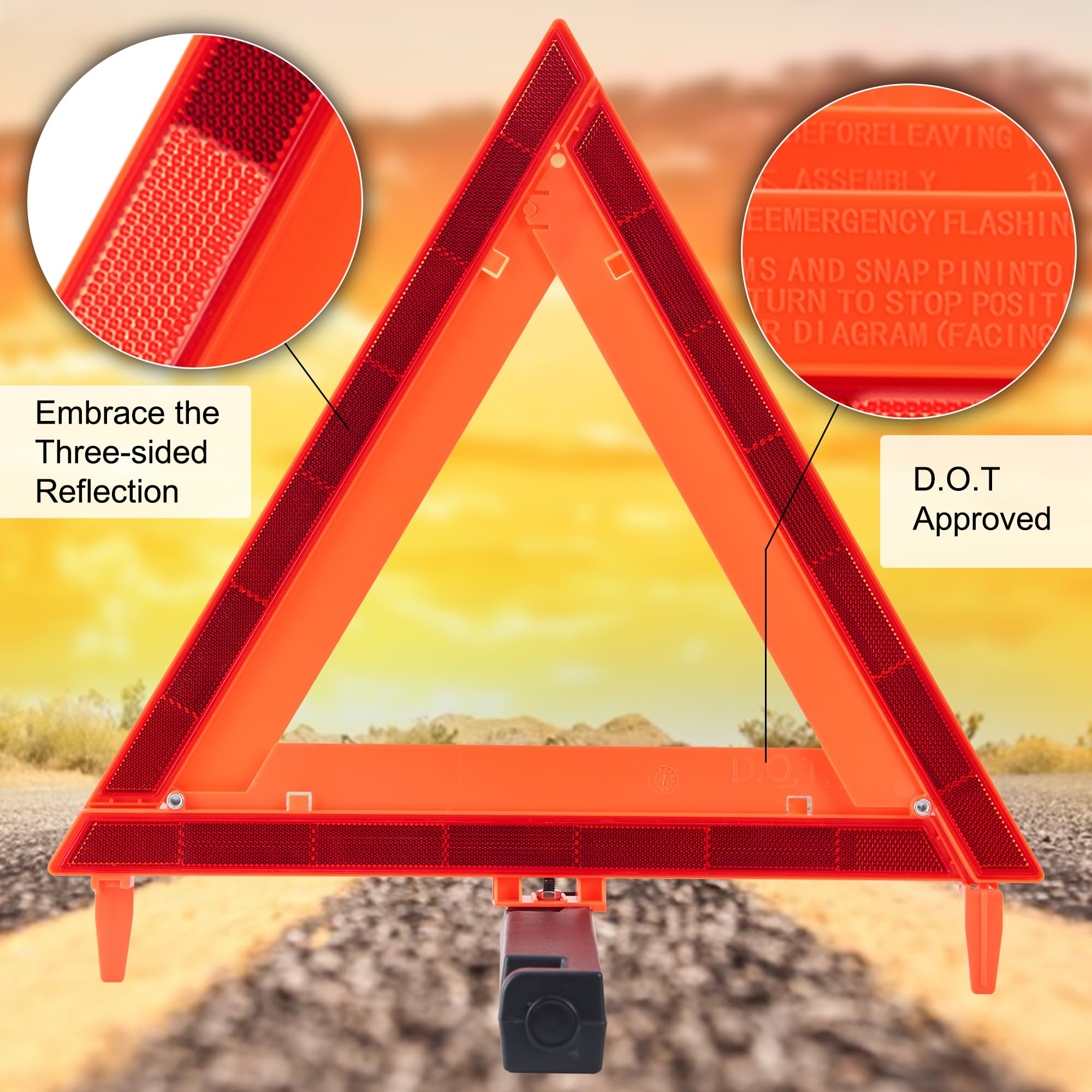 Snapklik.com : DEDC Warning Triangle