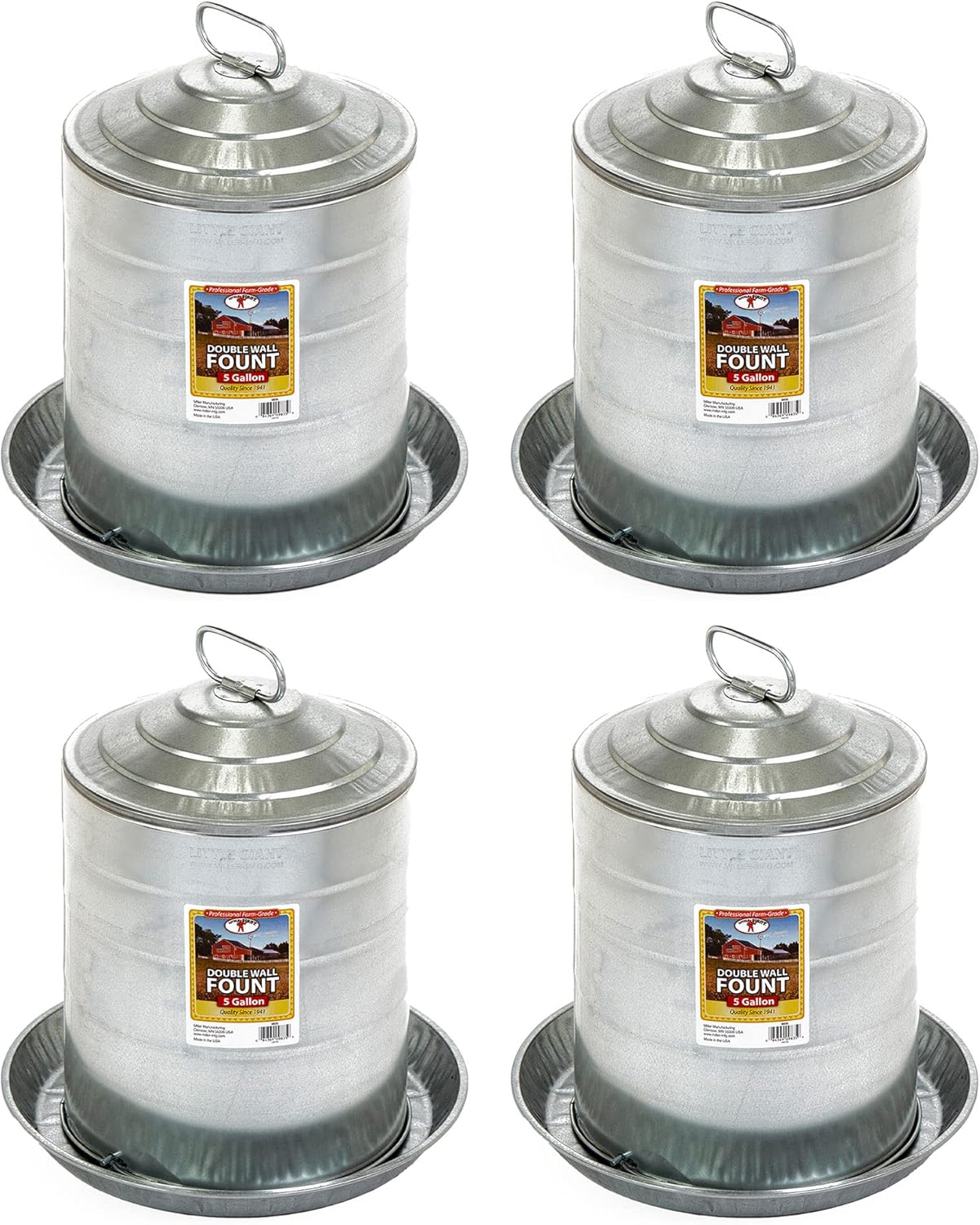 Amazon.com: Miller Manufacturing Little Giant 5 Gallon Double Wall ...