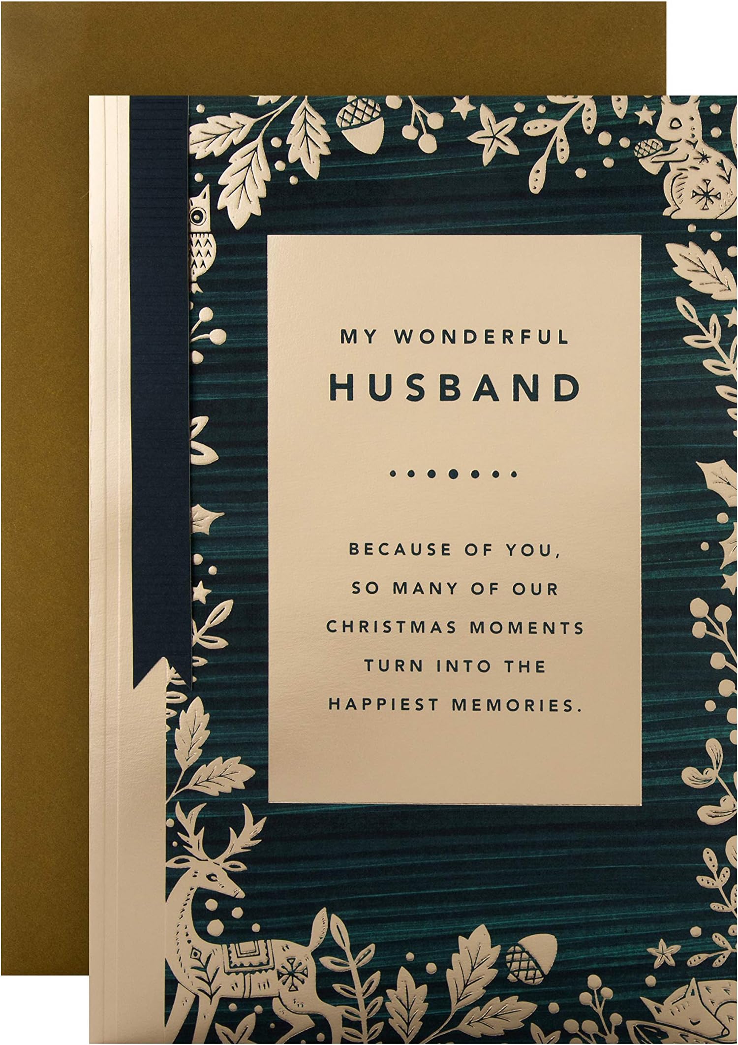 Hallmark Christmas Card for Husband - Traditional Heartfelt Verse ...