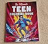 Amazon.com: The Ultimate Teen Coloring Book for Boys: 100+ Pages for ...