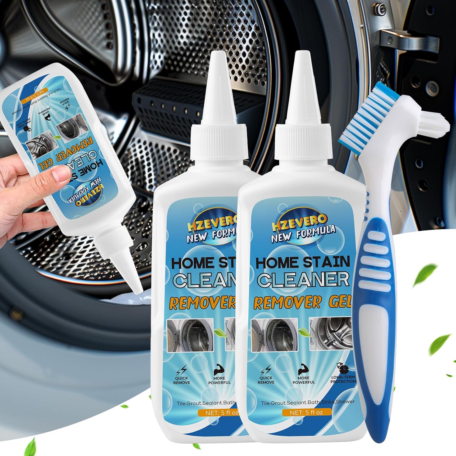 Amazon.com: Mold Stain Remover Gel, Washing Machine Cleaner for Front ...
