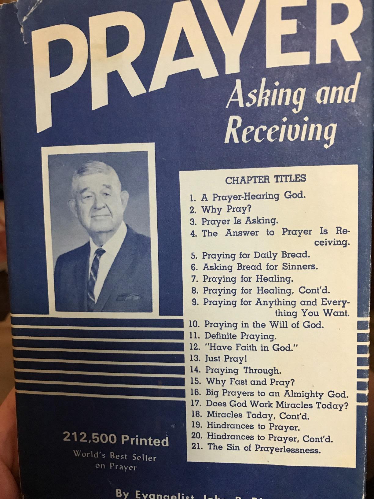 Prayer - Asking and Receiving: Evangelist John R. RICE: Amazon.com: Books