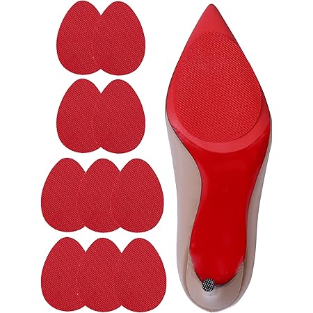 Amazon.com: BHXANZOU Red Bottom Shoe Protectors,Red Shoe Grips on Sole ...