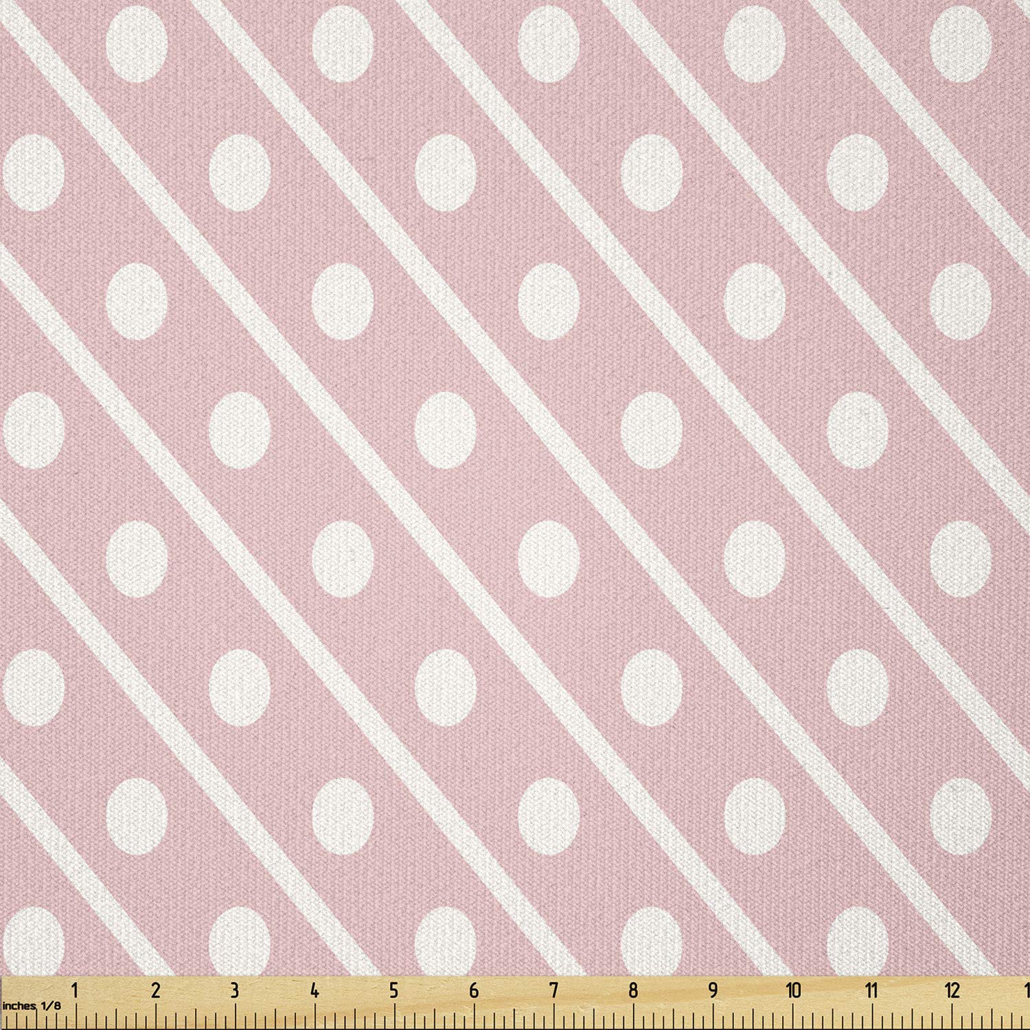 Snapklik.com : Pink Fabric By The Yard, Vintage Diagonal Line Pattern ...