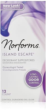 Amazon.com : Norforms: Island Escape, Long Lasting Feminine Deodorant ...