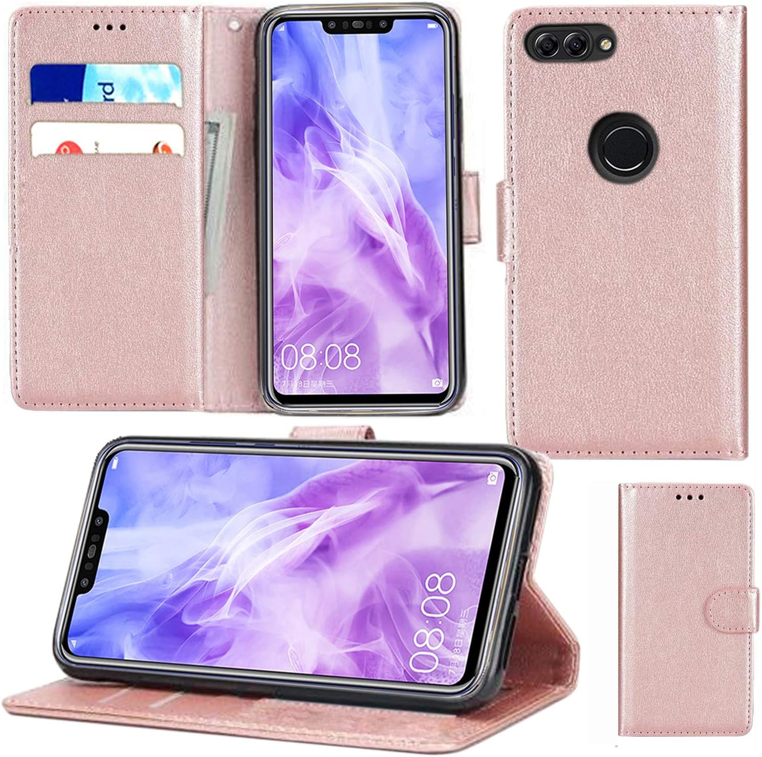 HUAWEI Original Case for Smartphone P Smart + 2019, Black: Amazon.co.uk ...