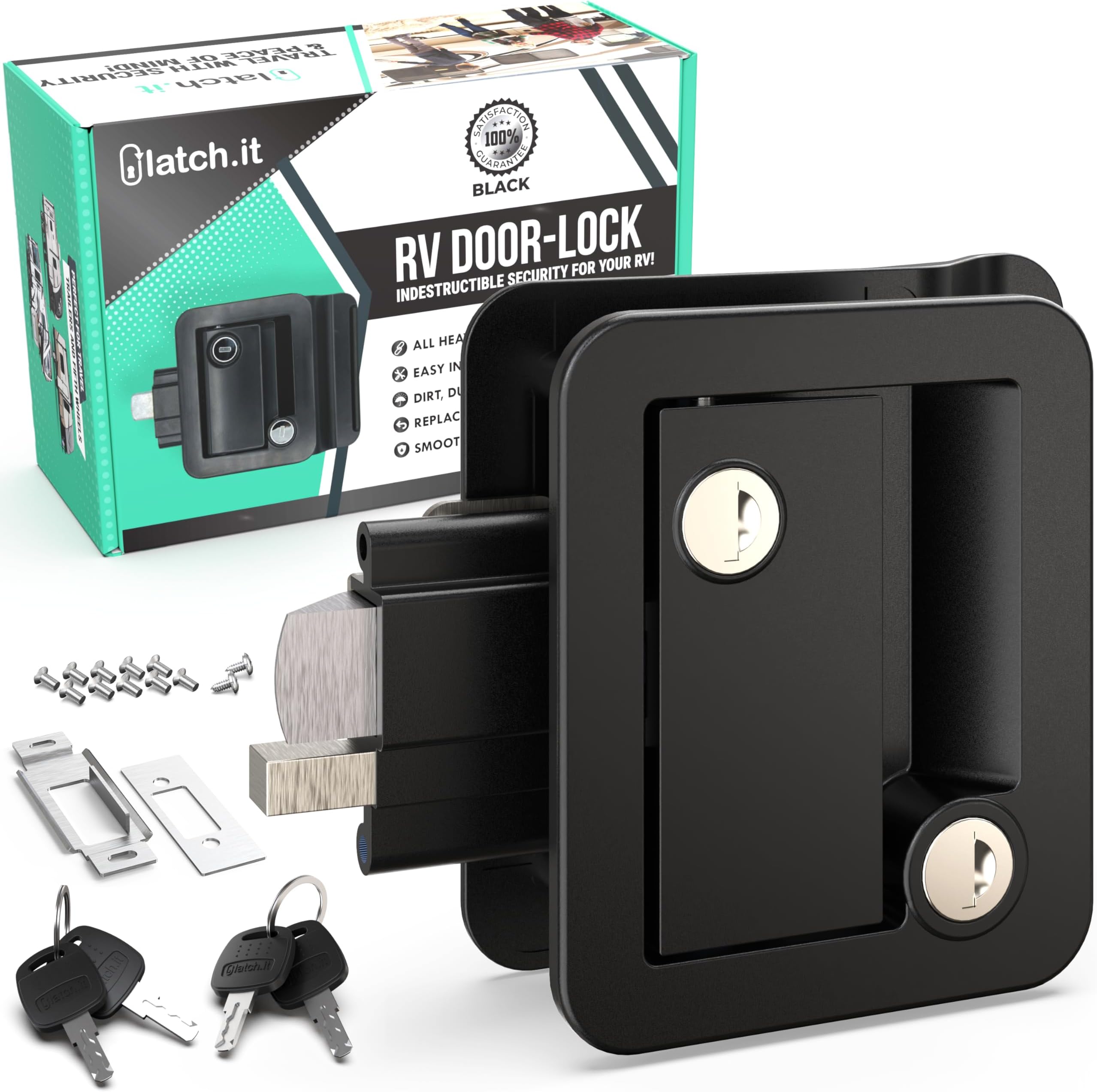 Amazon.com: RVLock Atlas Keyless Handle for Class A and C Motorhomes ...