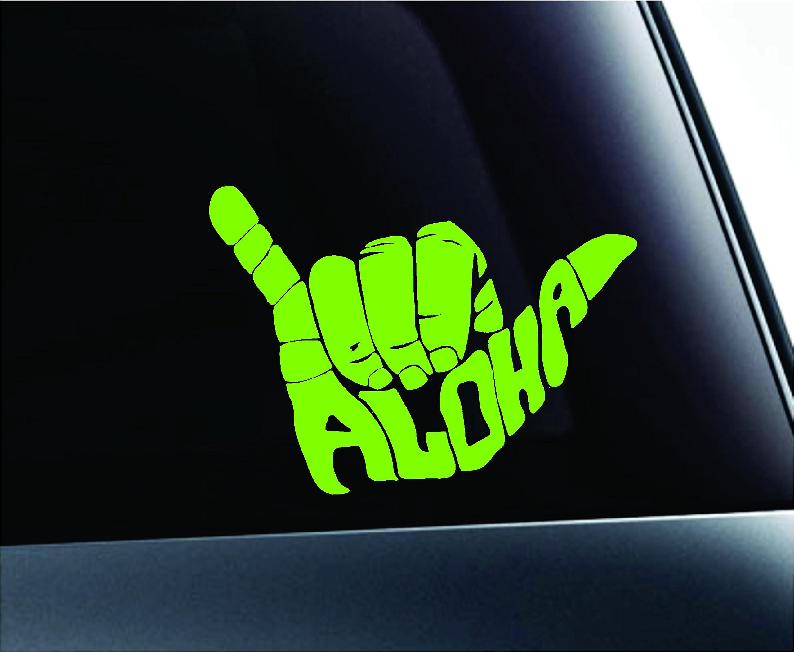 Amazon.com: Shaka Hand Hawaii Islands Decal Sticker For Use On Laptop ...