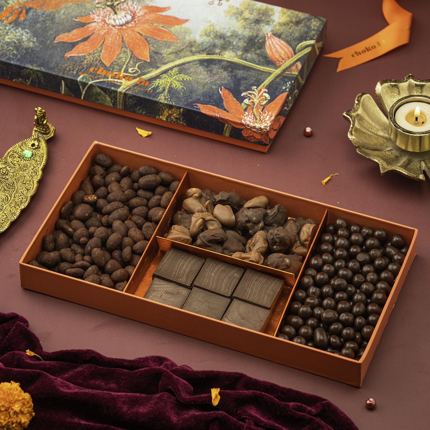 Choko La Harmony Premium Milk & Dark Assorted Chocolate Gift Pack 420 g ...