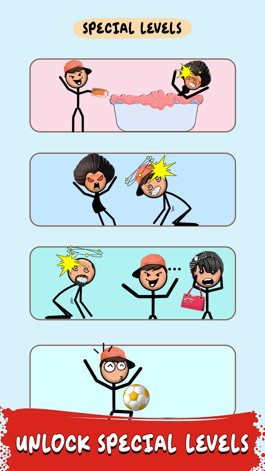 Mr Long Hand: Stickman Thief Game. A fun Hand Puzzle where Mr Stickman ...