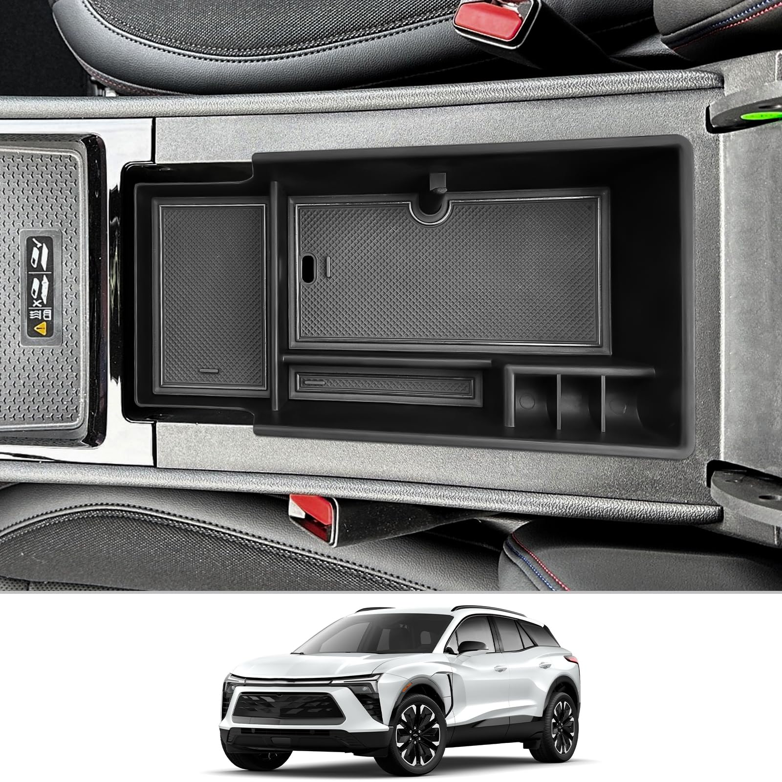 Amazon.com: CDEFG for 2024 2025 Chevy Blazer EV Center Console ...
