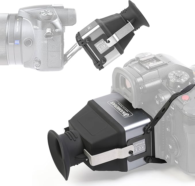 Amazon.com : Kamerar CVF-2 LCD Viewfinder 3X Magnifier for 3.0" and 3.2 ...
