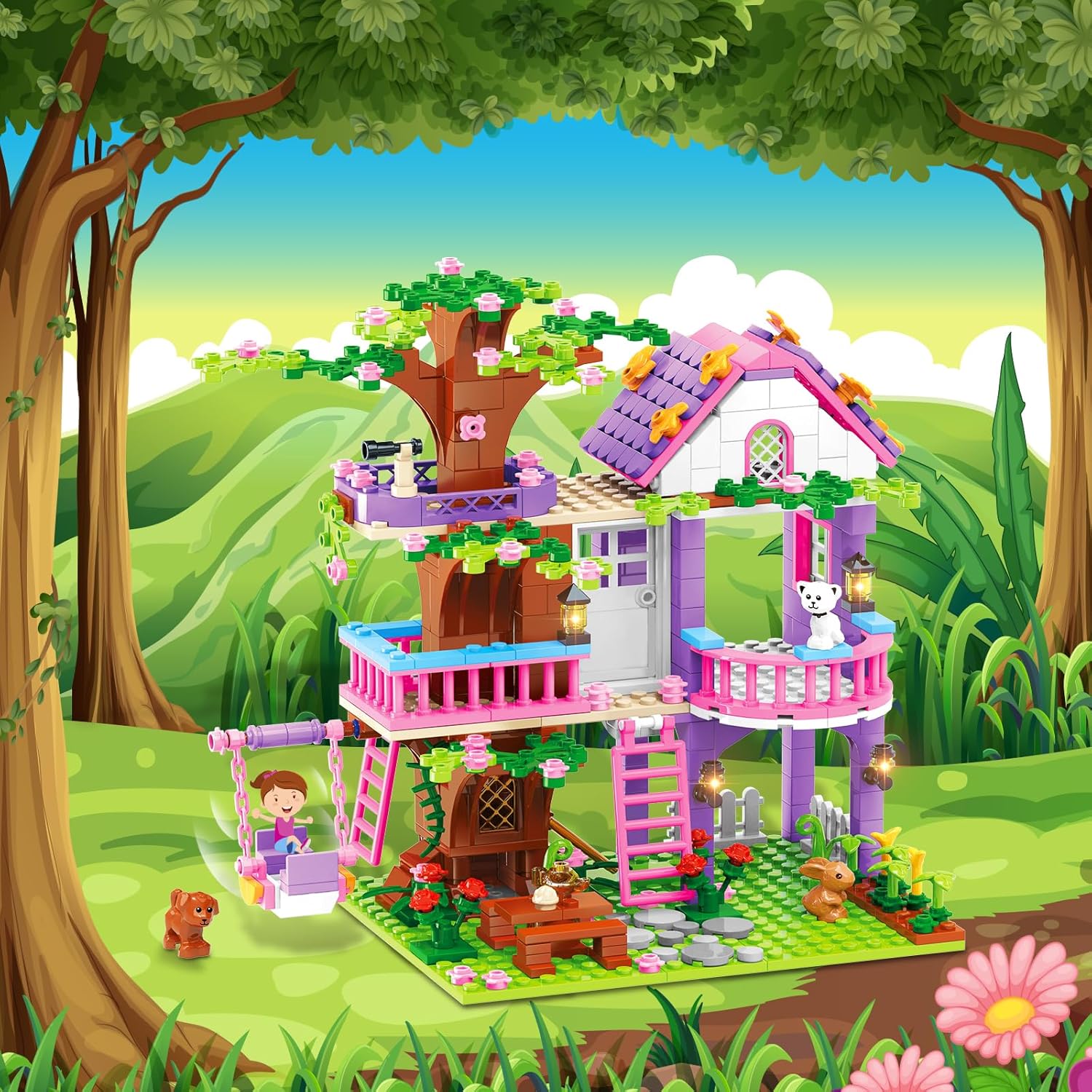 Sitodier Tree House Building Set Instruction Manual