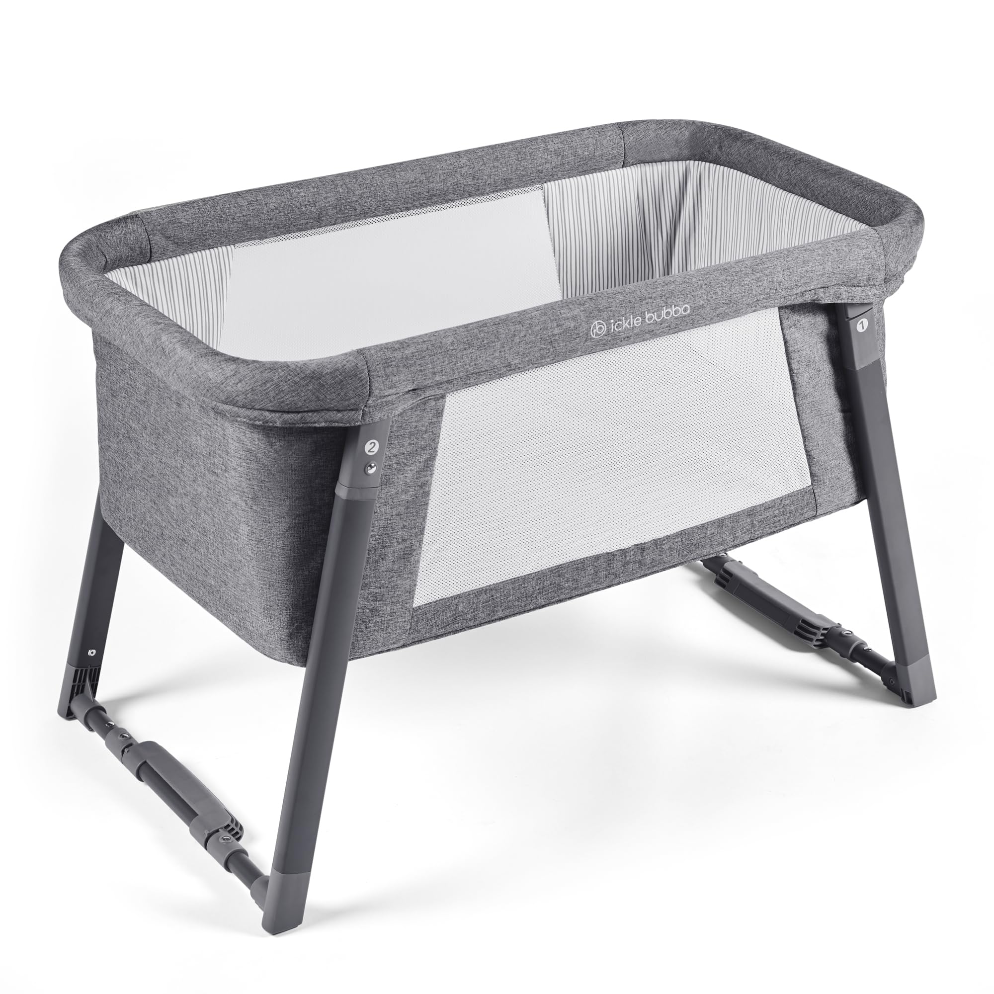 Ickle Bubba Mini Rocker Crib (Space Grey) : Amazon.co.uk: Baby Products