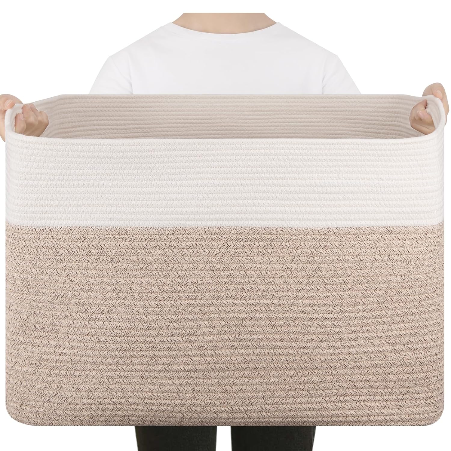 Amazon.com : SIXDOVE Extra Large Blanket Basket, Toy Basket Bin for ...