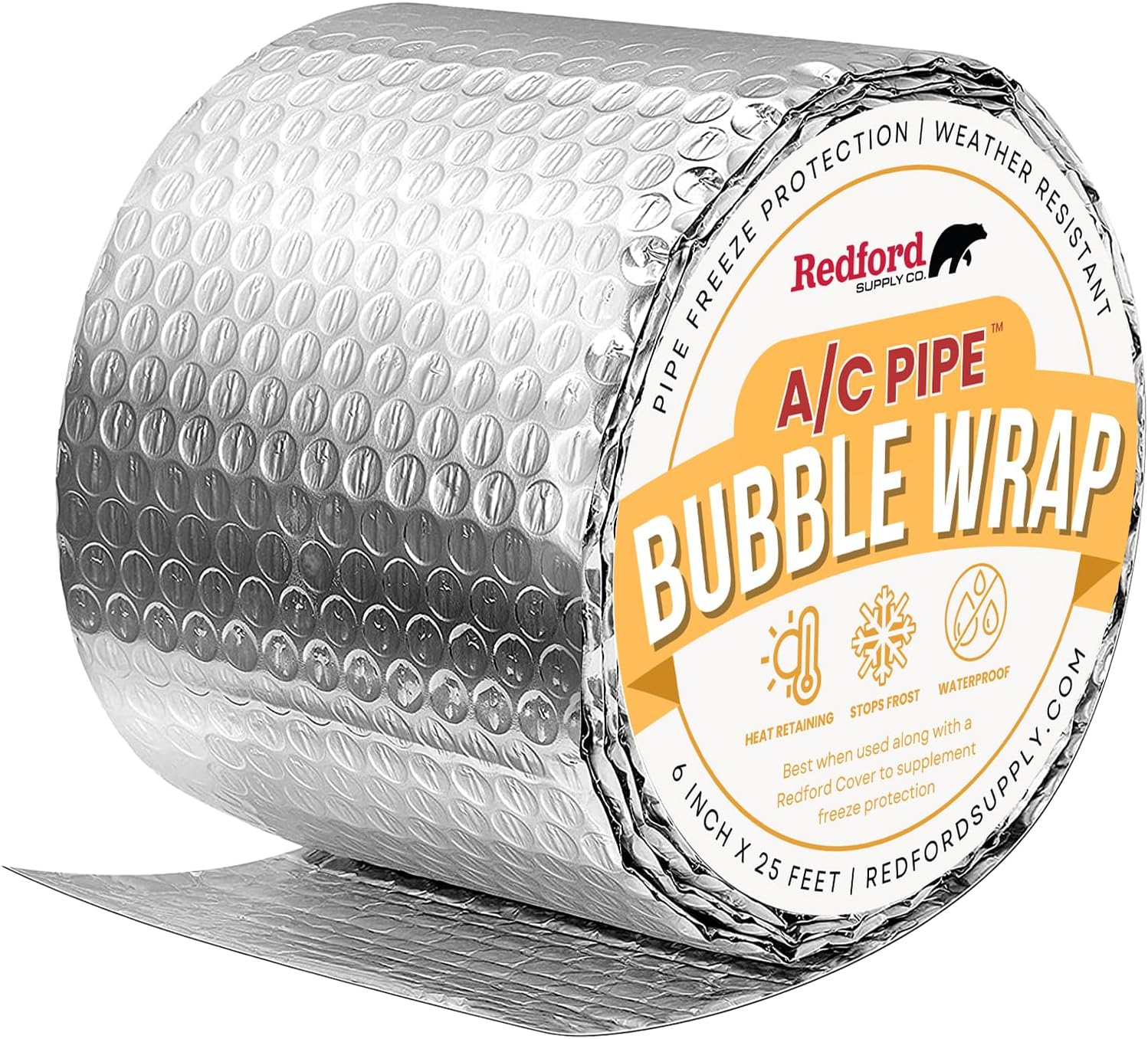 Reflectix DW1202504 Spiral Duct Wrap, Silver - Duct Insulation - Amazon.com