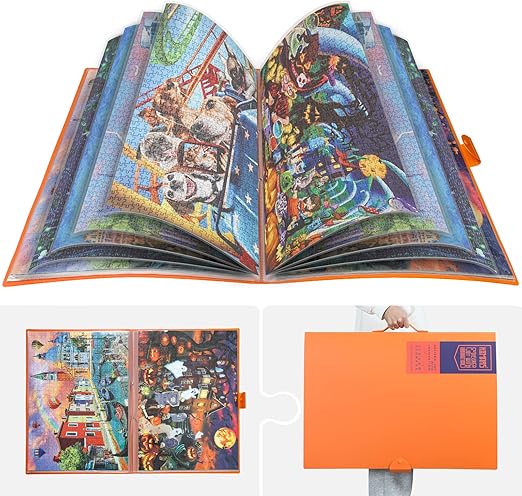 Amazon.com: HXMARS Puzzle Storage Folder for 1000-Pieces: Large ...