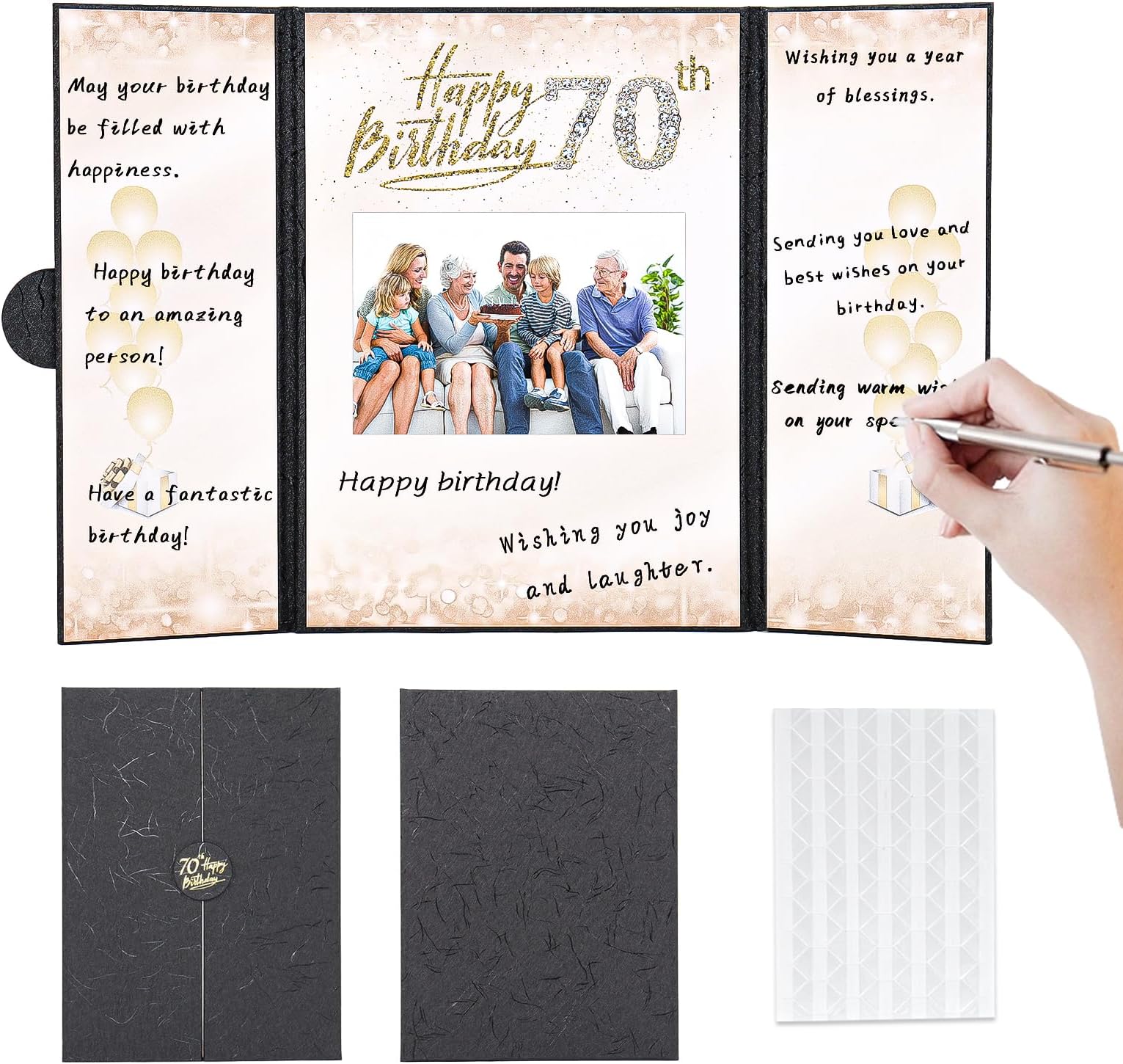 Amazon.com: FORBFAN 70th Birthday Decorations for Men Women, Happy 70 ...