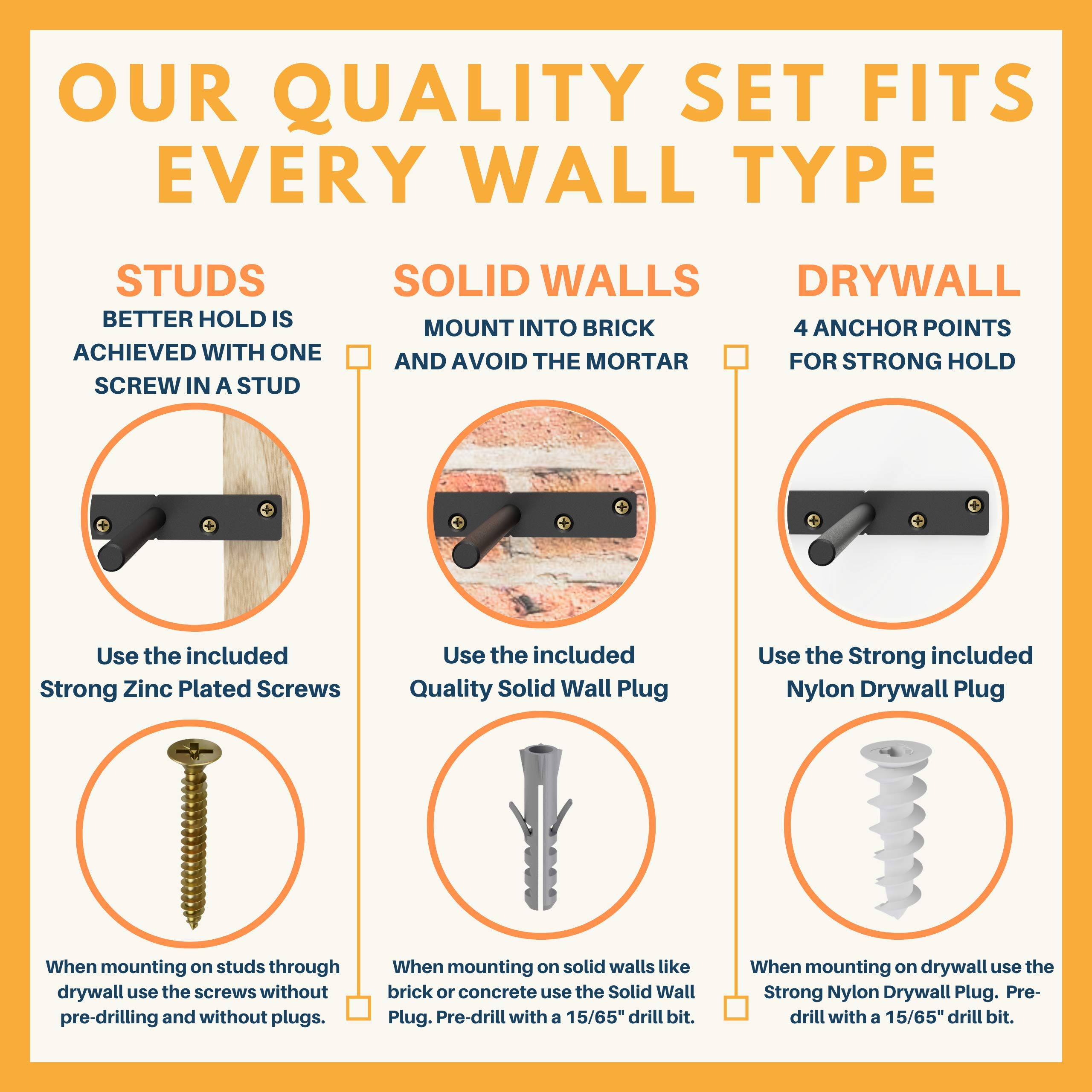 Buy EVALD The Heavy Duty Floating Shelf Hardware – Heavy Duty Floating ...