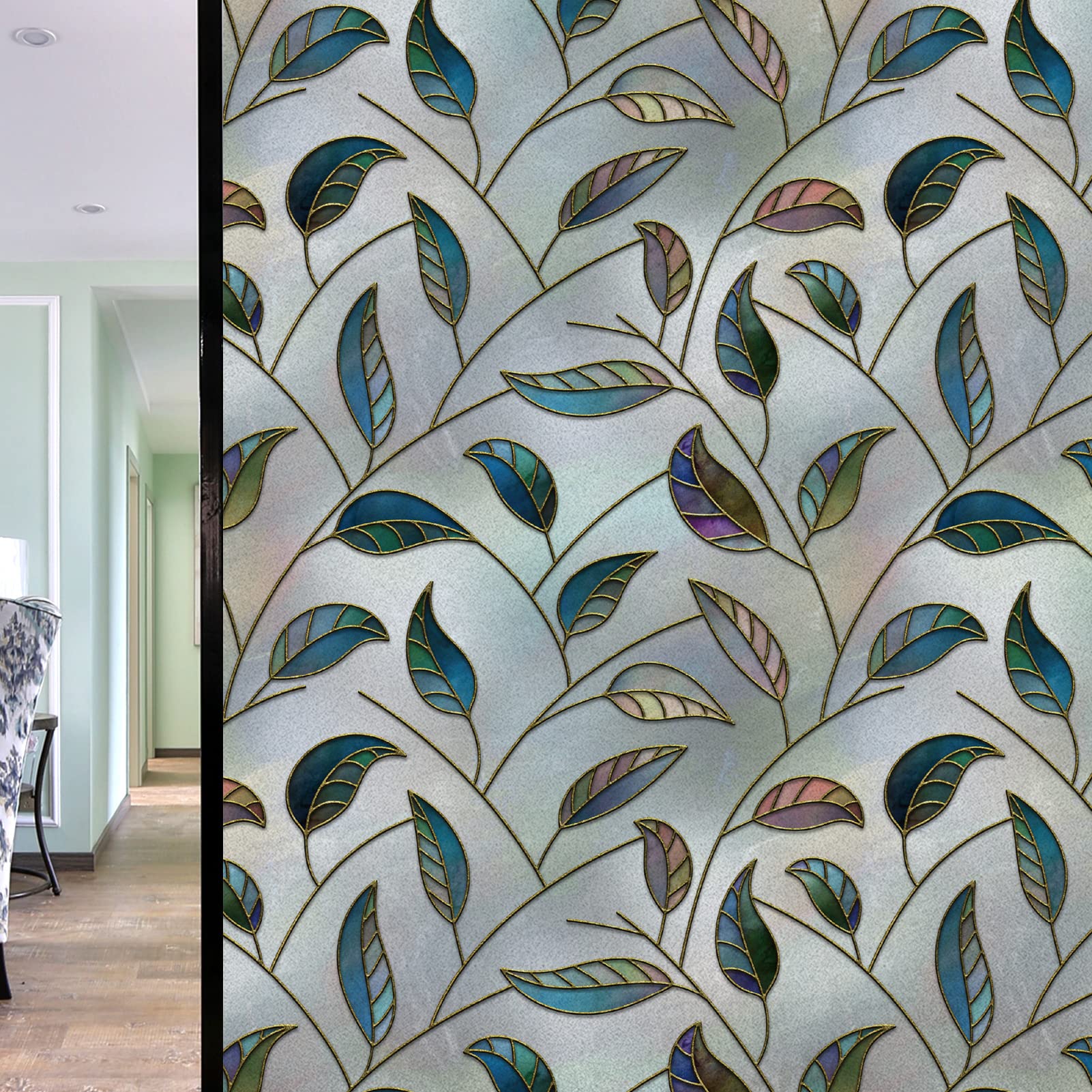 Amazon.com: DKTIE Static Cling Decorative Window Film Vinyl Non ...