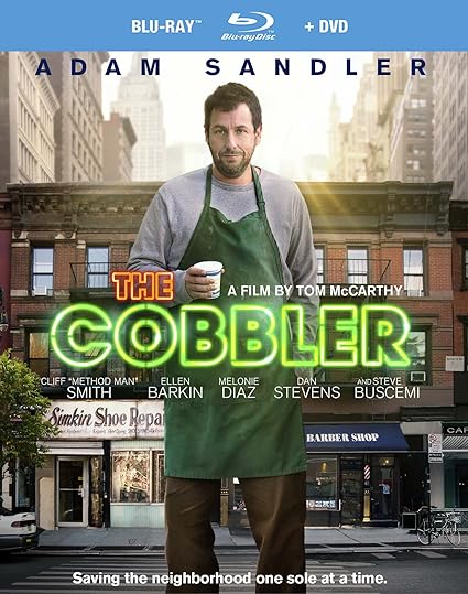 Amazon.com: COBBLER [Blu-ray] : Adam Sandler, Cliff "Method Man" Smith ...