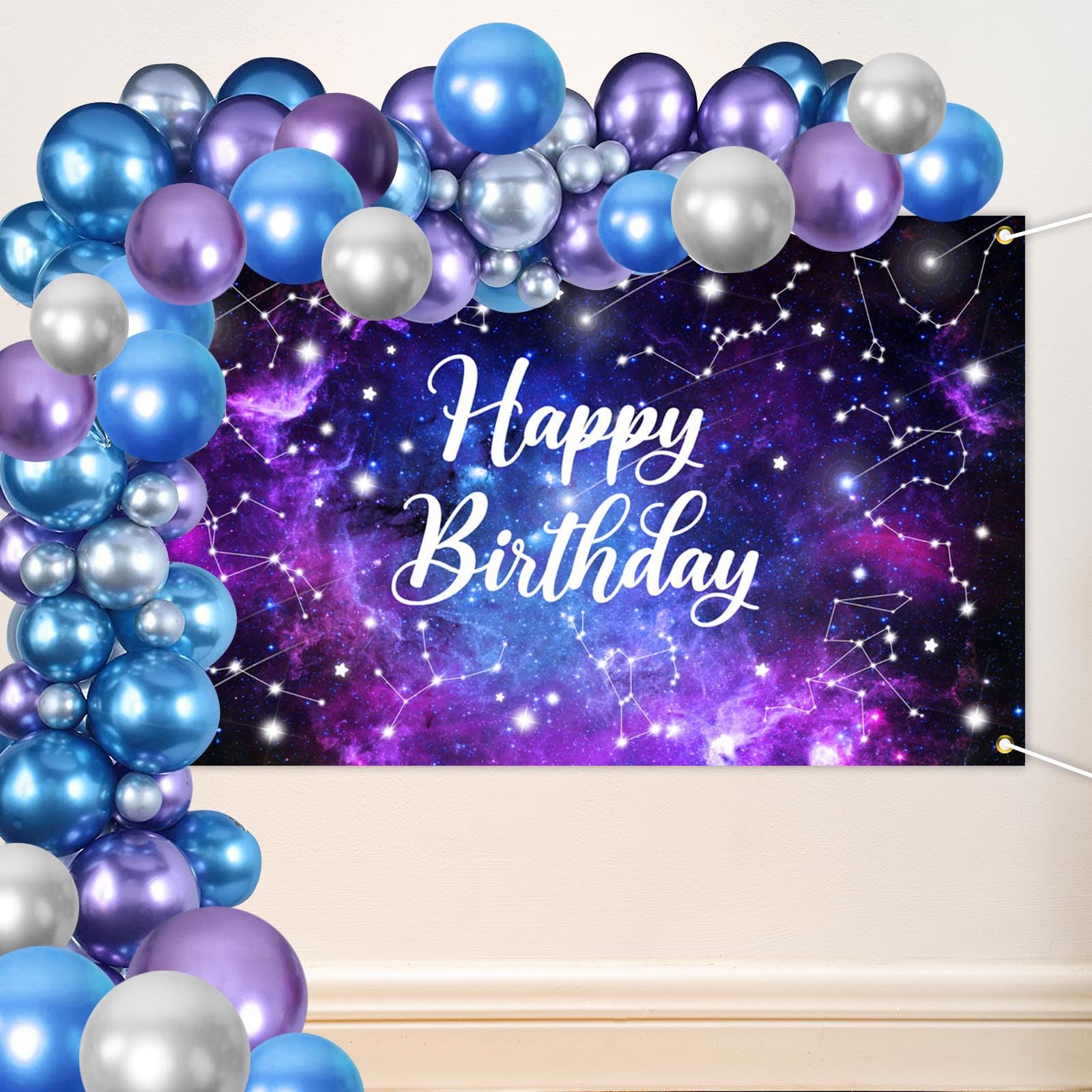 Amazon.com: Avezano 95pcs Space Galaxy Party Decorations Set for Kids ...