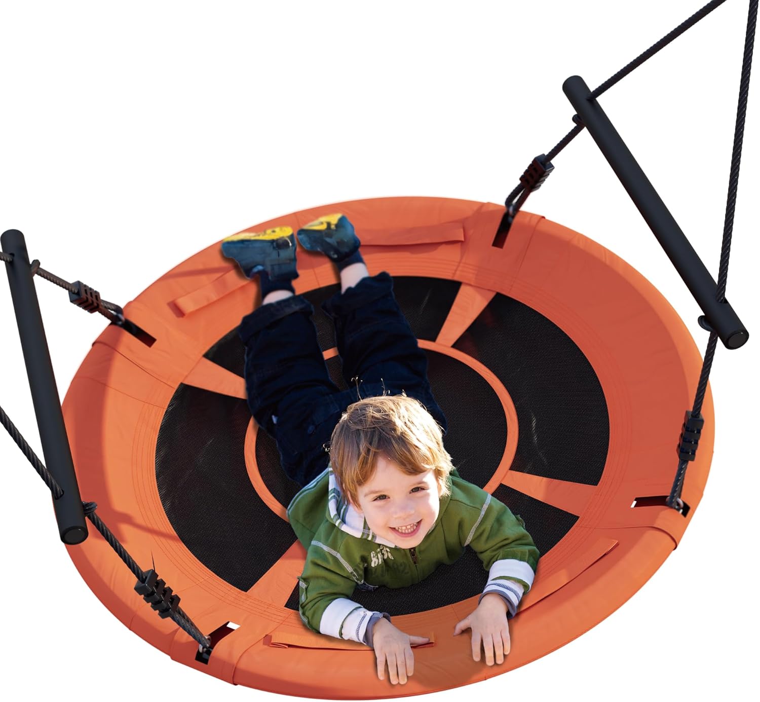 Amazon.com: Aiday Tree Swing for Kids Outdoor Saucer Swing Set, 40 Inch ...