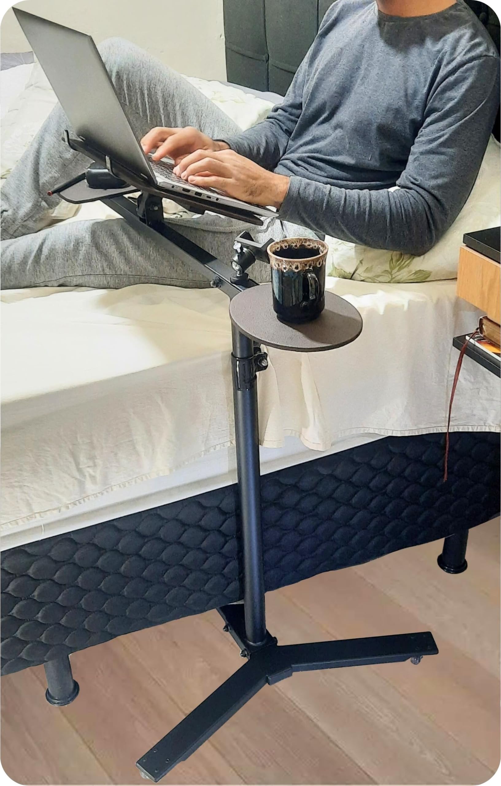 Suporte Lateral Notebook Móbil Articulável com Regulagem de Altura ...