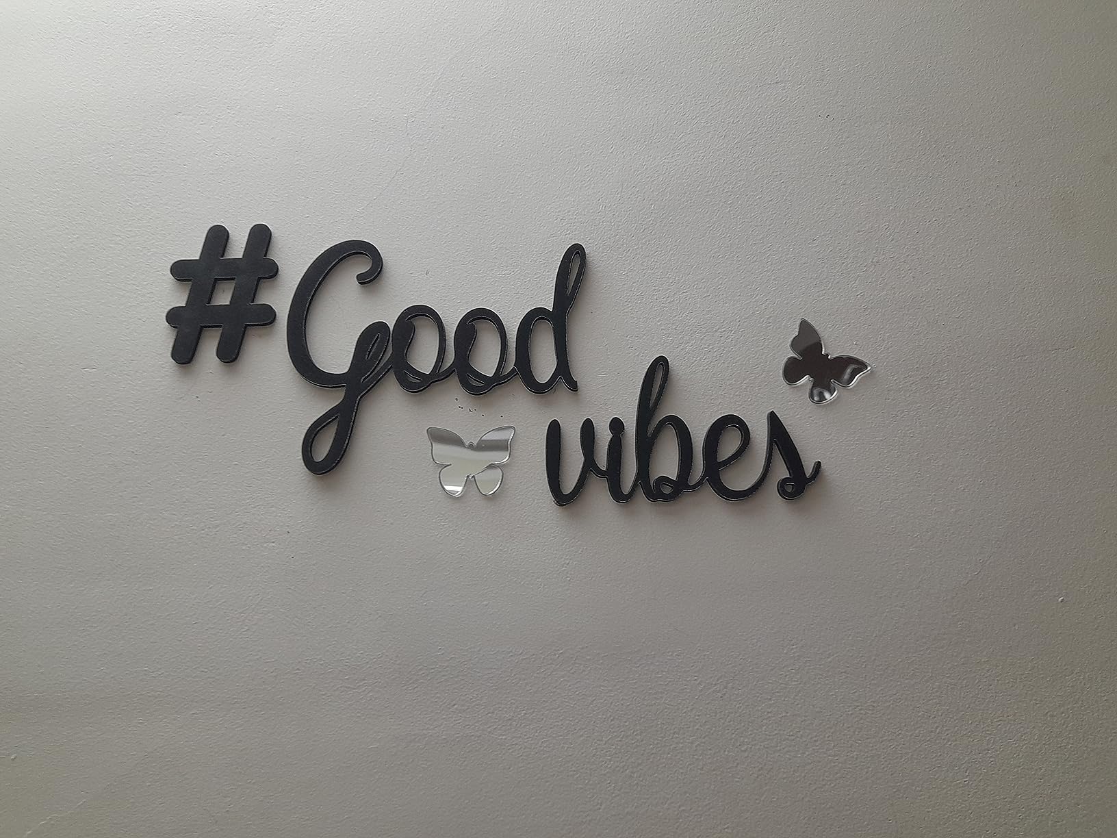 WallDaddy – Self Adhesive MDF Laser Cutout Home Decor Wall Art Stickers ...