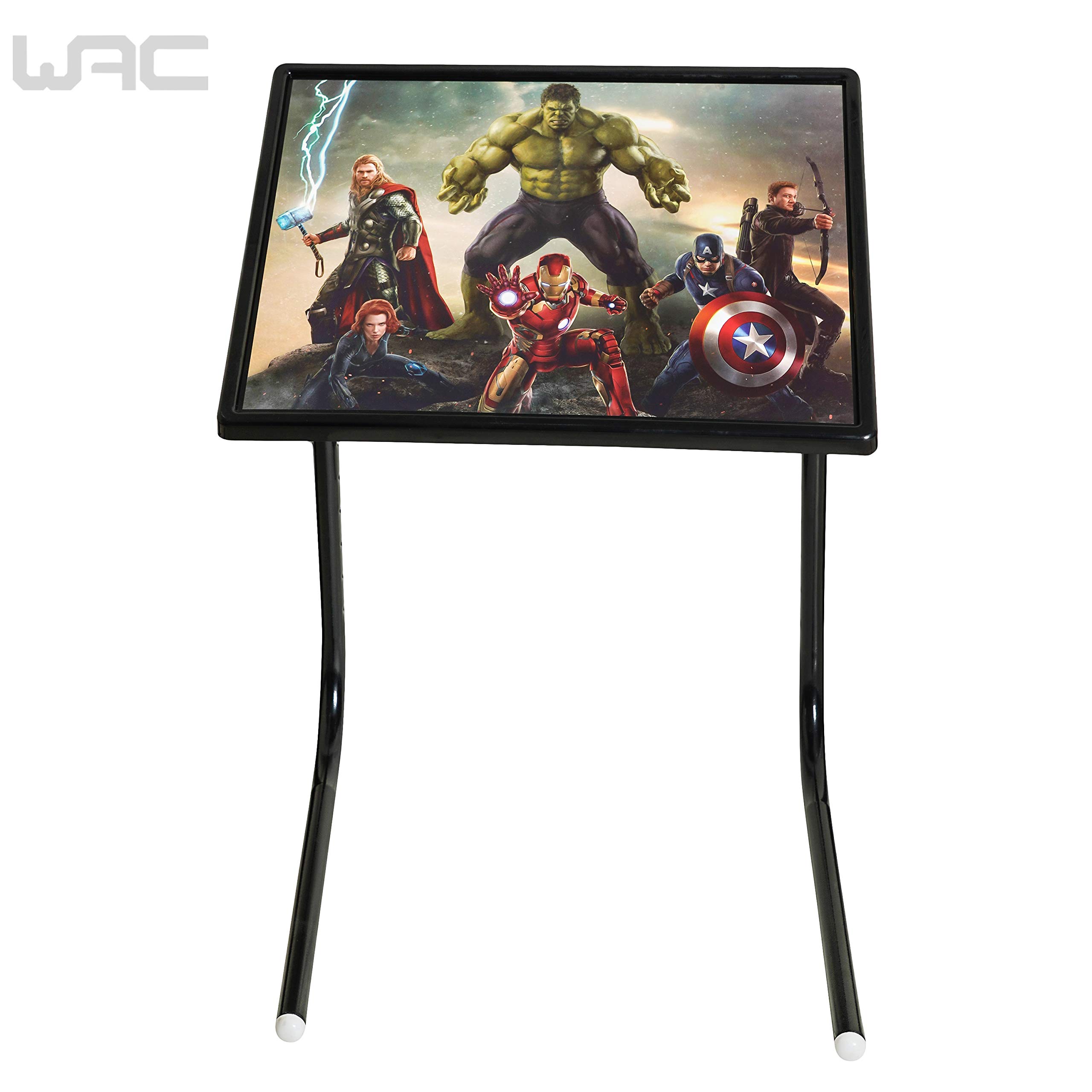 Buy WAC Avengers Cartoon Table with Cup Holder and Storage Tray ...