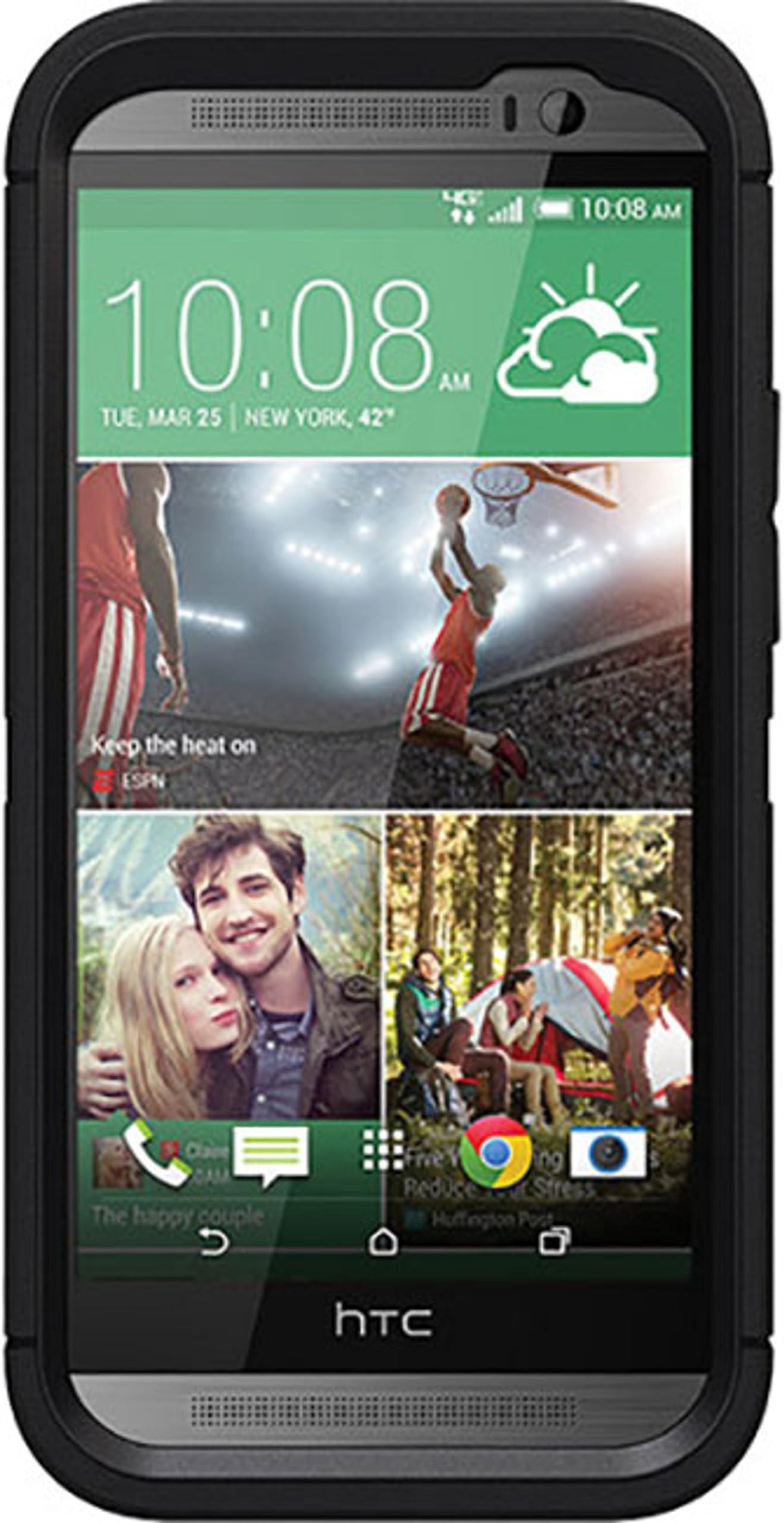 Amazon.com: HTC Dot View Case for HTC One (M8) - Retail Packaging ...