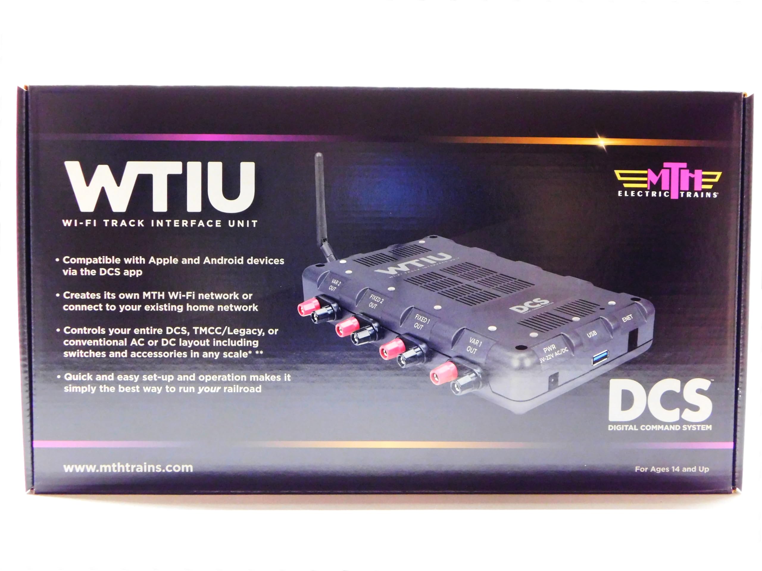 Amazon.com: MTH DCS Explorer WiFi Digital Command System WTIU MTH50 ...