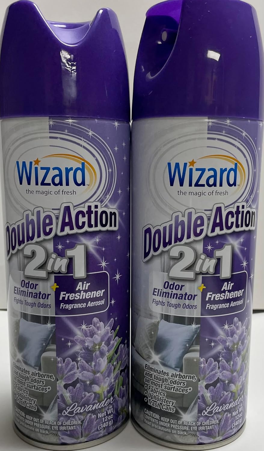 Amazon.com: Wizard Double Action Smoke Odor Neutralizer & Air Freshener ...