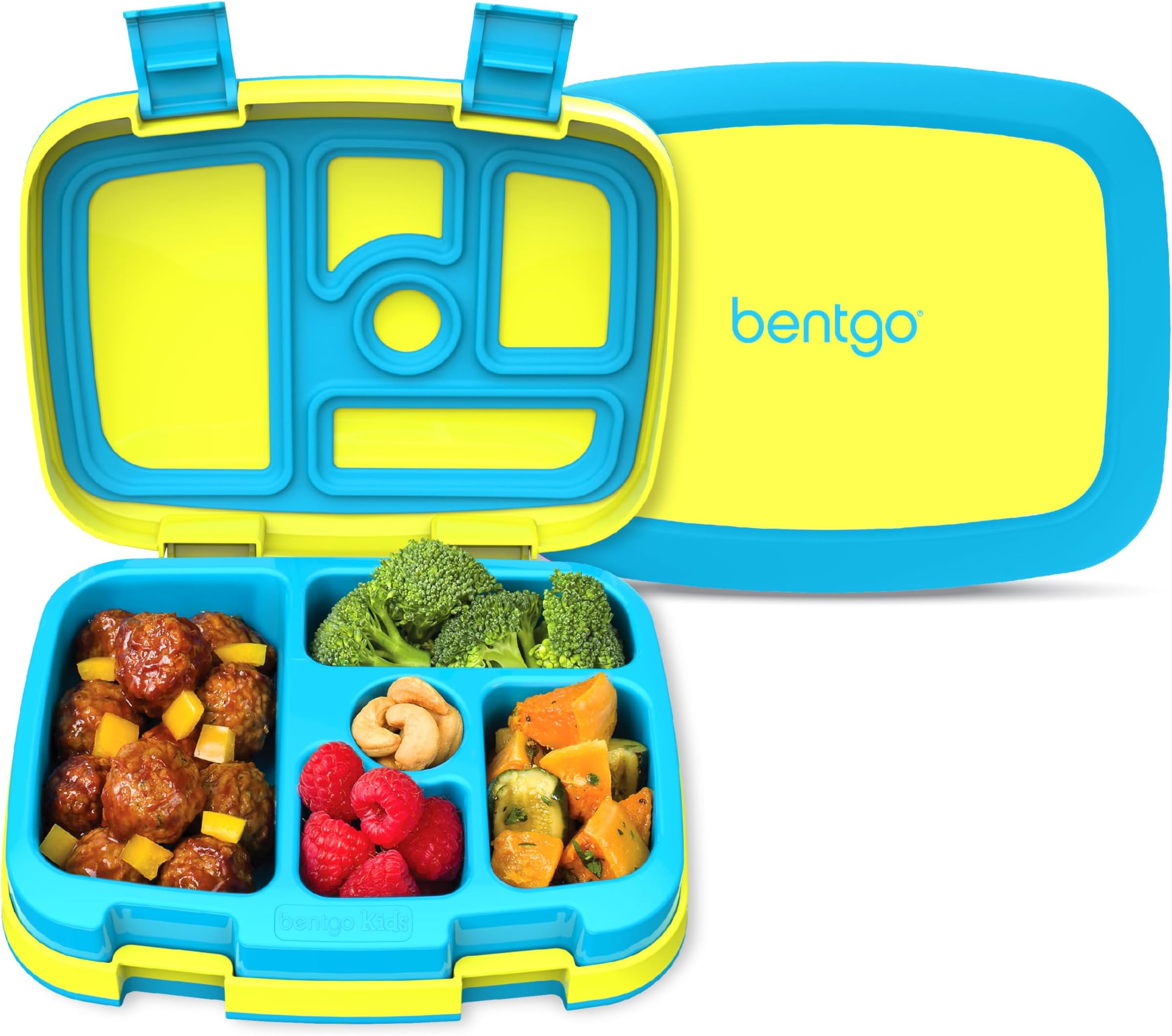 Amazon.com: Bentgo Kids Prints Lunch Box - Dino : Home & Kitchen
