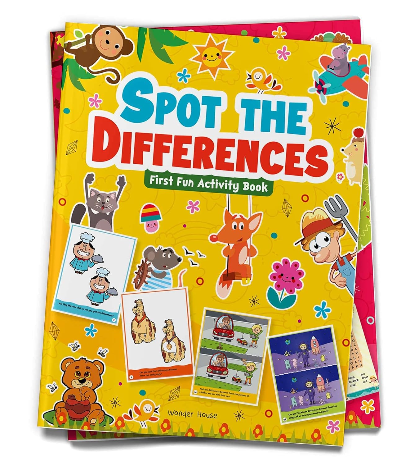 Spot The Difference : First Fun Activity Books For Kids : Wonder House ...